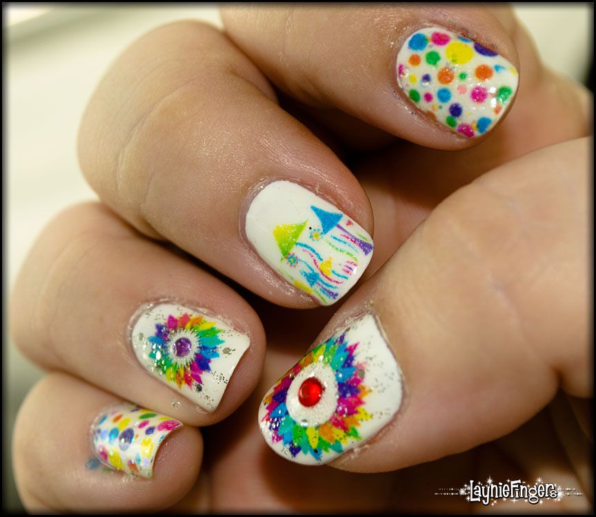 Laser Print Nail Art: Creating Beautiful, Intricate, Colorful Nail Art ...