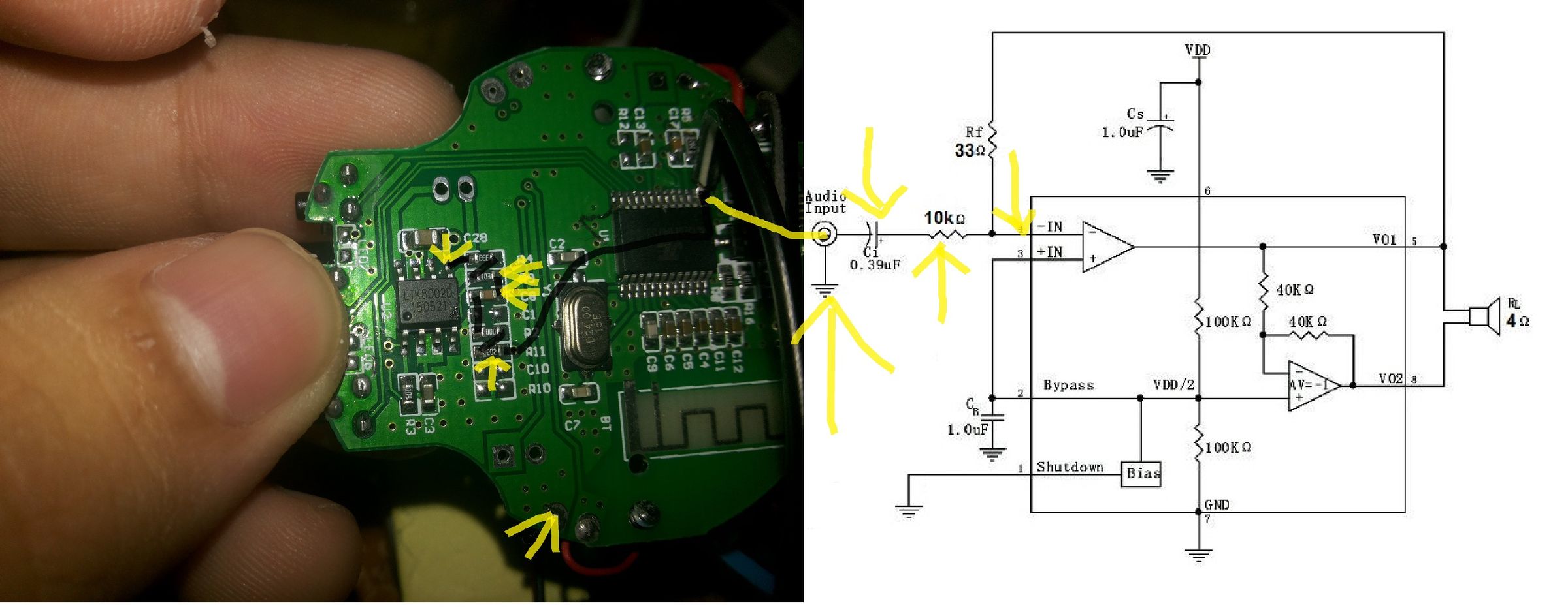 Bluetooth Mod - Line Out for EXTERNAL AMPLIFIER : 7 Steps - Instructables