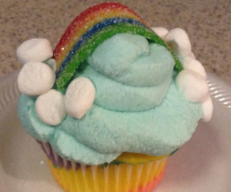 Rainbow Cupcakes : 14 Steps (with Pictures) - Instructables