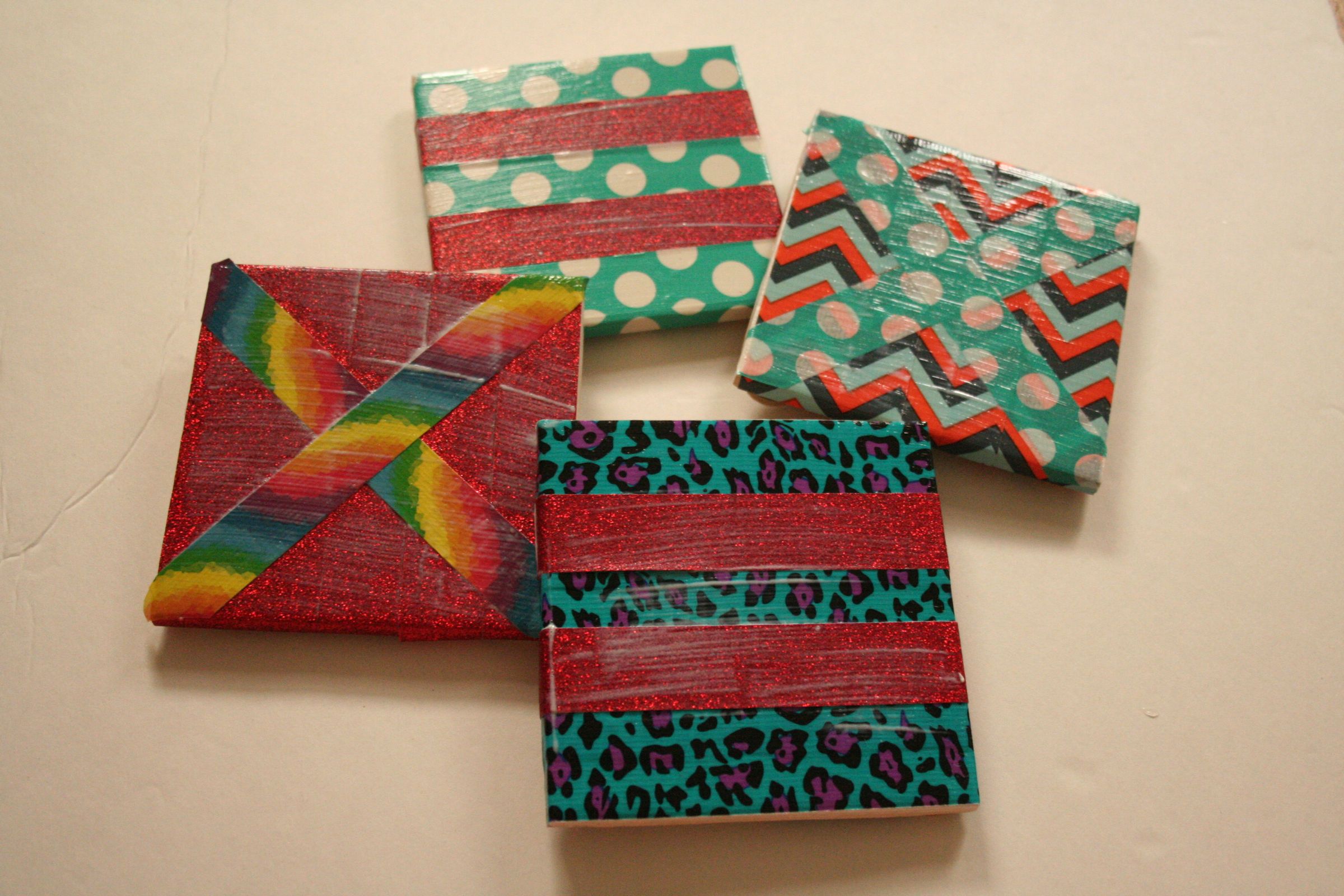 Decorative Tape Coasters : 5 Steps (with Pictures) - Instructables