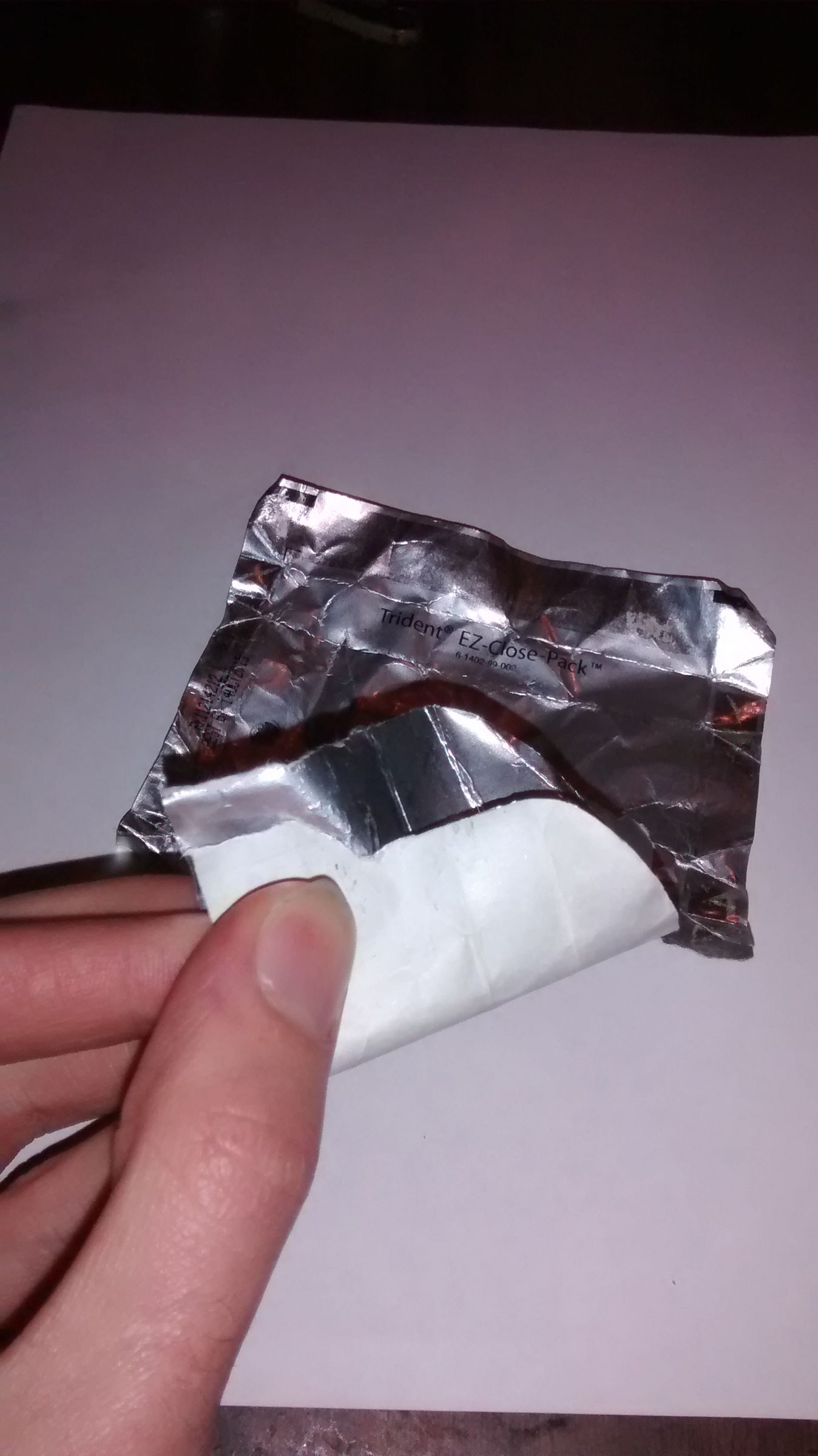 Gum Wrapper Stylus : 5 Steps - Instructables