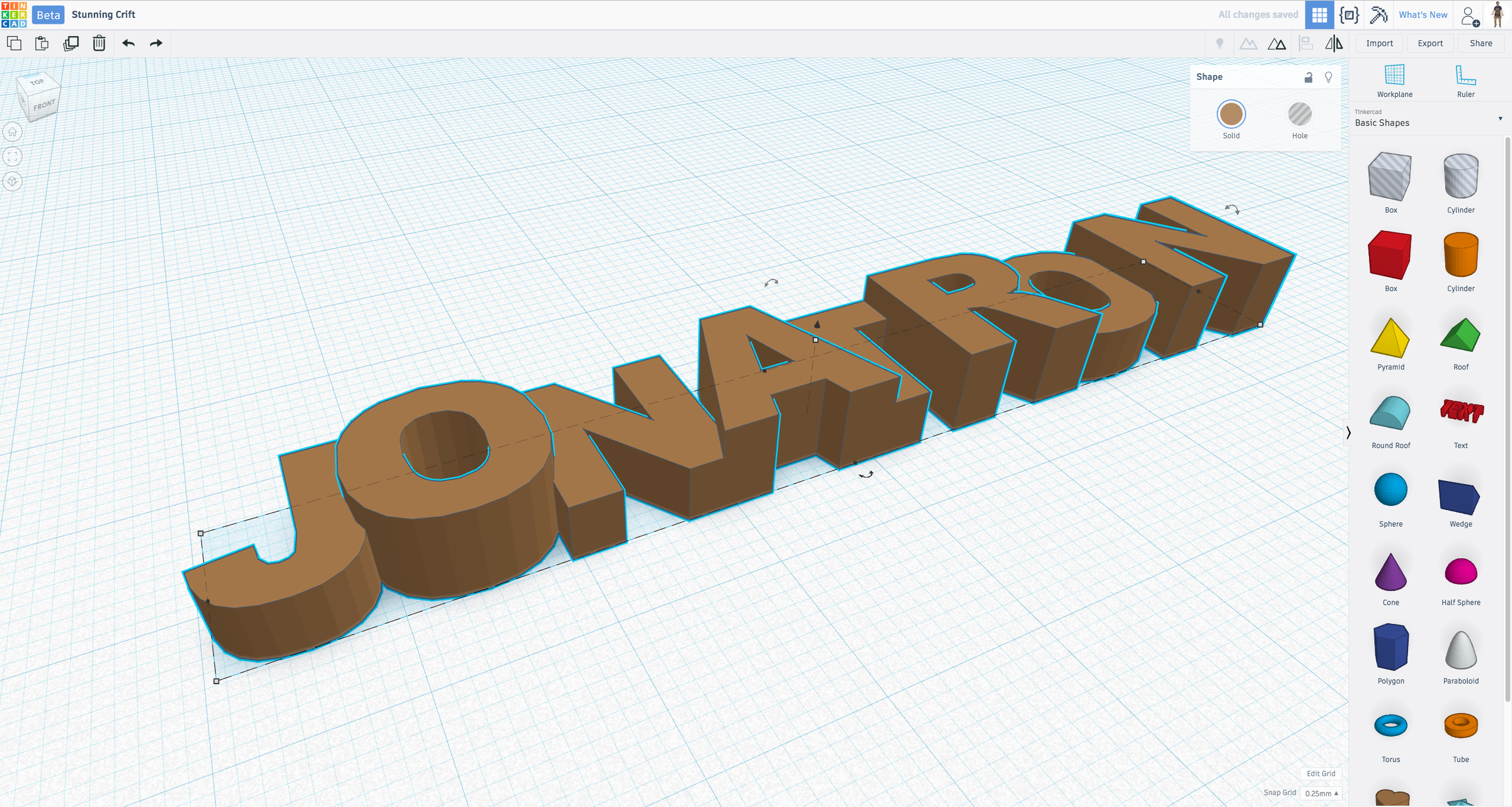Easy 3D Printing Class: Name That Keychain : 7 Steps - Instructables