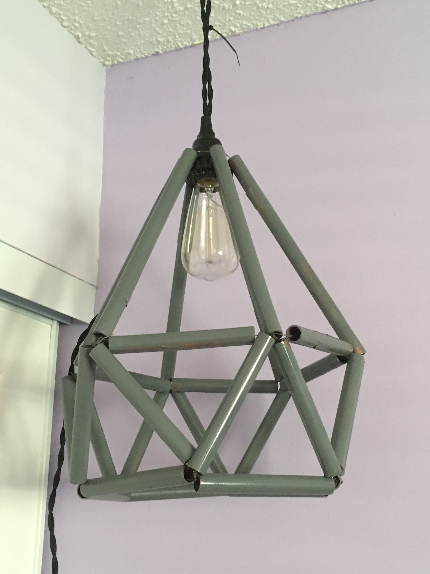 Geometric Pendant Lamp II : 4 Steps (with Pictures) - Instructables