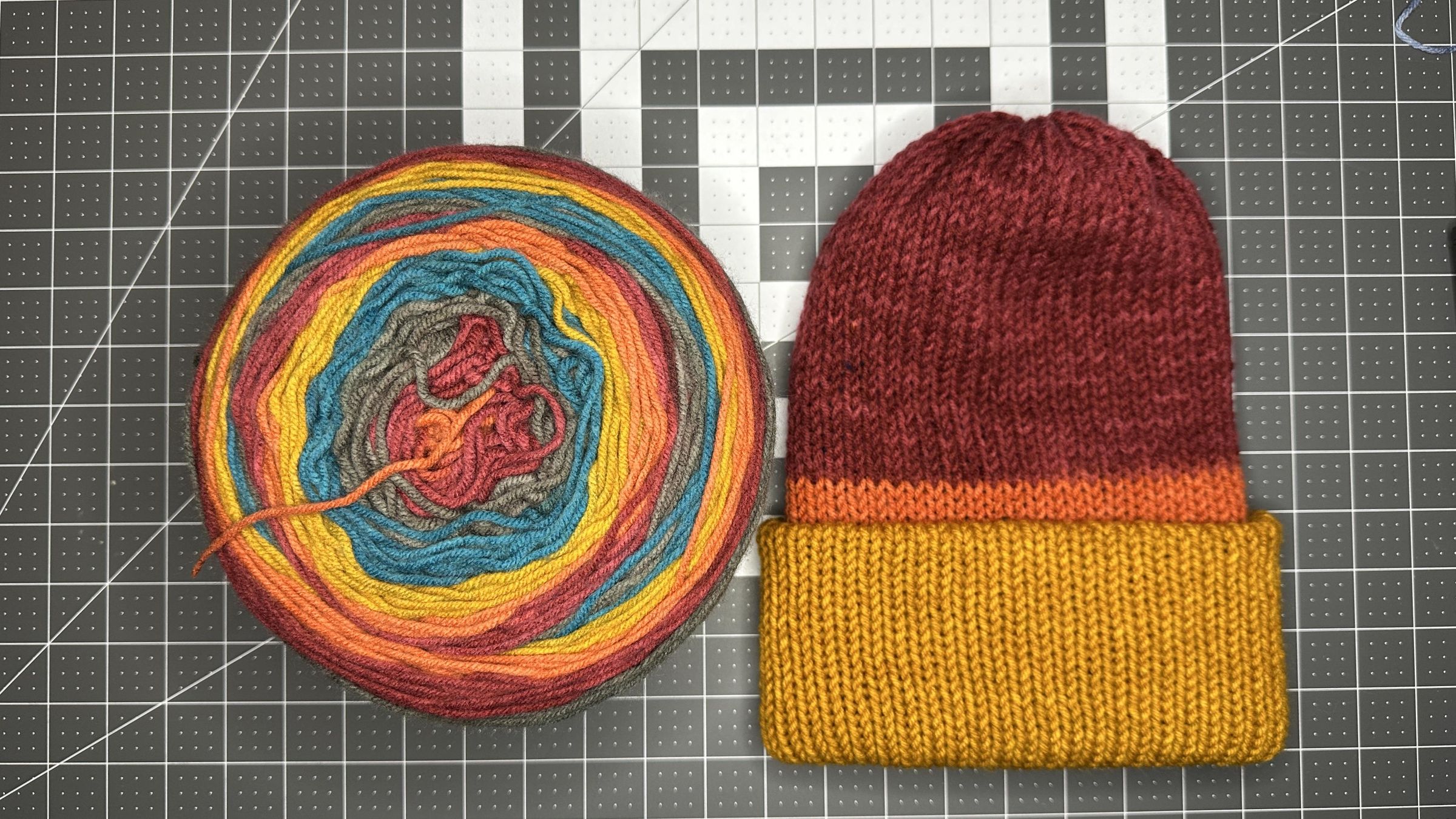 The 20 Minute Knitting Machine Beanie : 18 Steps (with Pictures) - Instructables