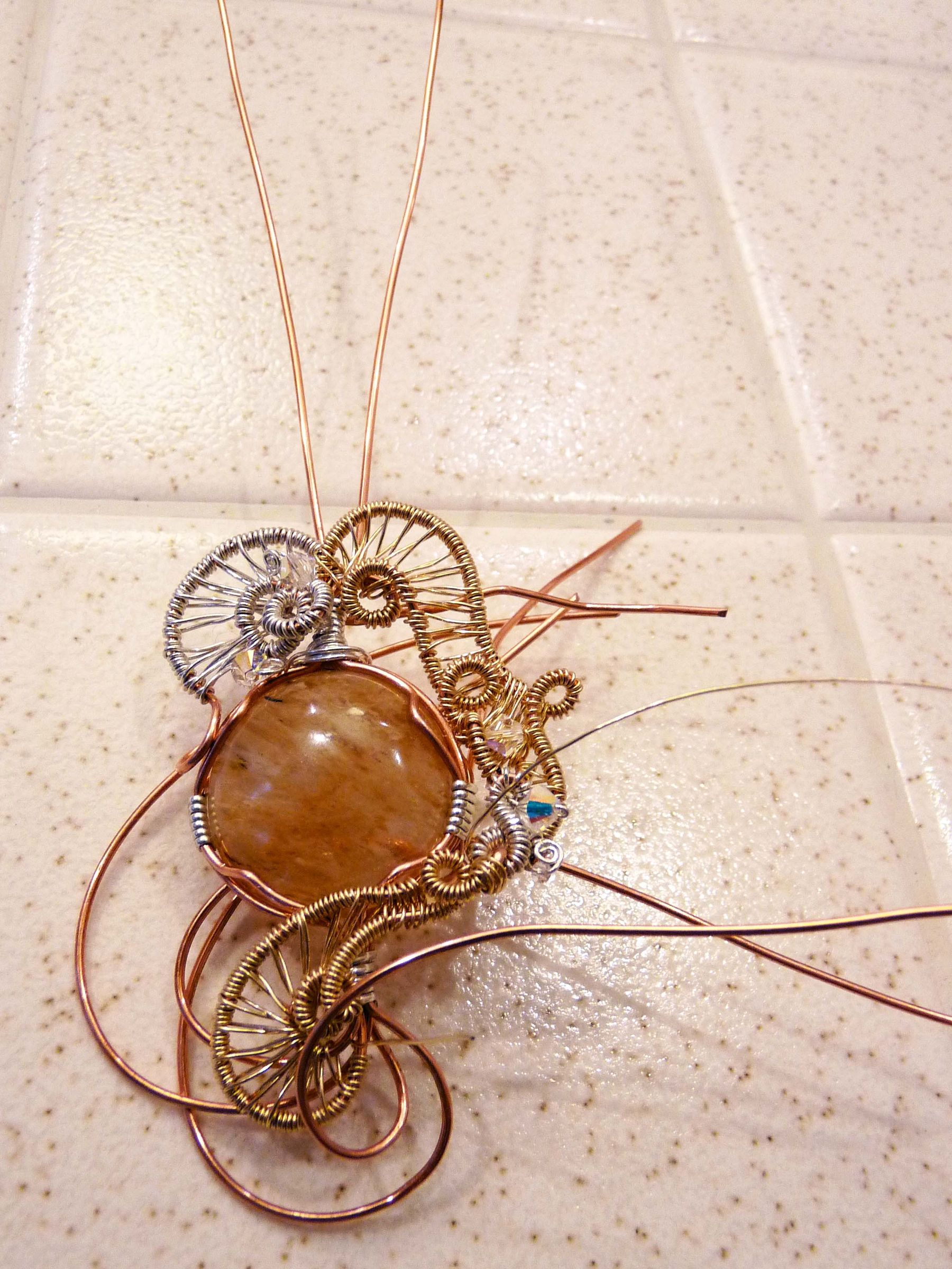 Amazing Wire Weave Pendant : 22 Steps (with Pictures) - Instructables