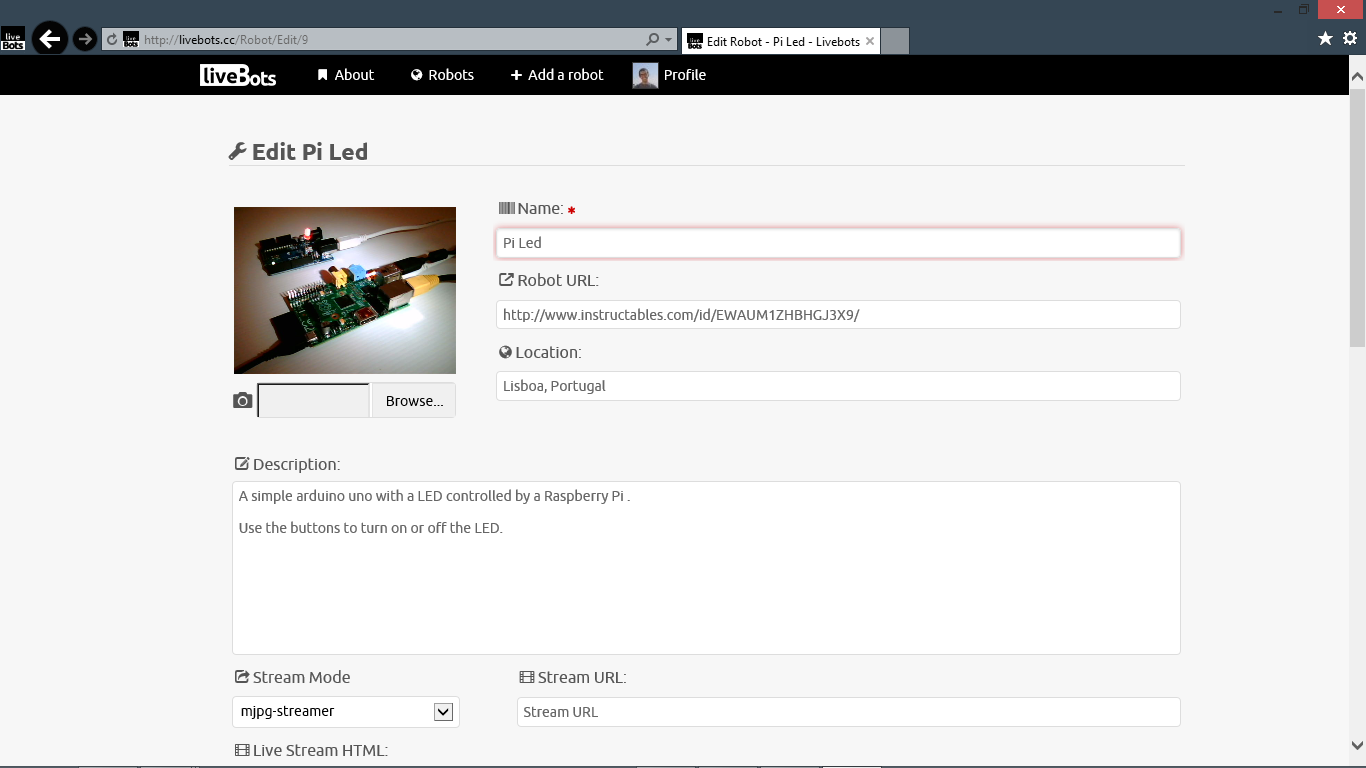 Create an Internet Controlled Robot Using Livebots : 7 Steps (with Pictures) - Instructables