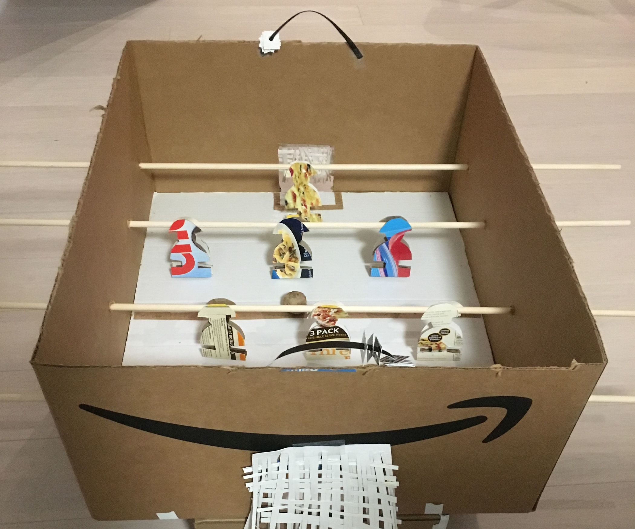 Cardboard Foosball Table : 11 Steps (with Pictures) - Instructables