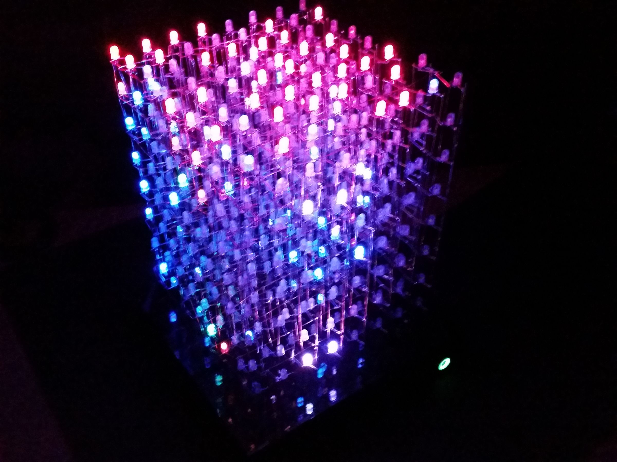 RGB 8x8x8 LED Cube : 9 Steps (with Pictures) - Instructables