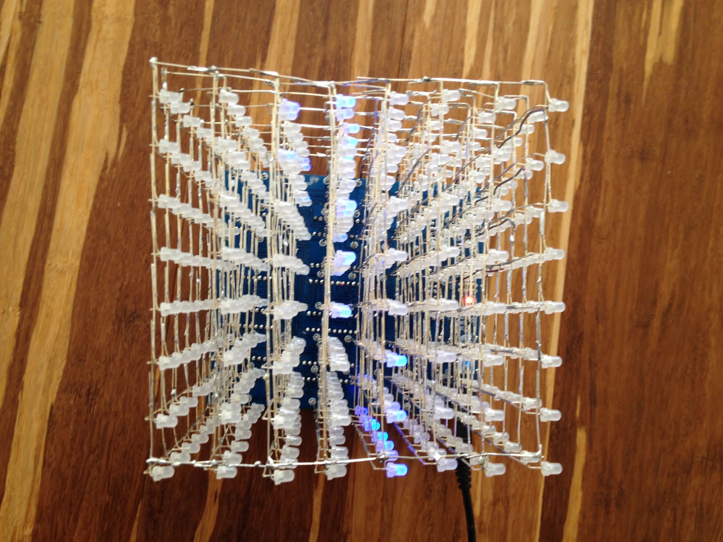 8x8x8 LED Cube Kit Instructions (Kits on Ebay) - Instructables