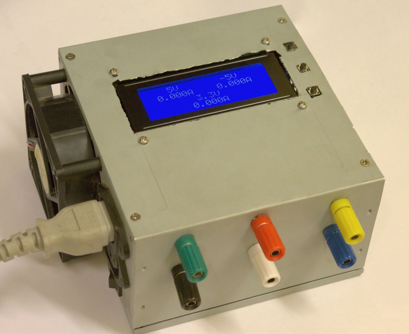 Convert an ATX PSU Into a Bench PSU That Measures Current : 5 Steps ...