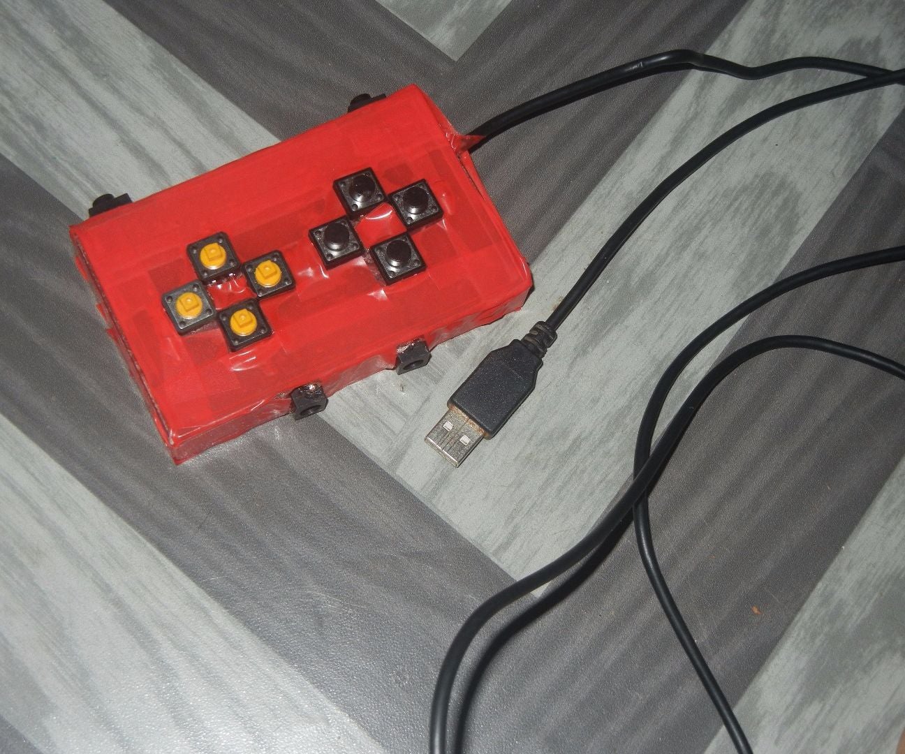 (UPDATE - THERES a SLIGHT ISSUE) USB GAME CONTROLLER FOR P.C : 10 Steps (with Pictures ...