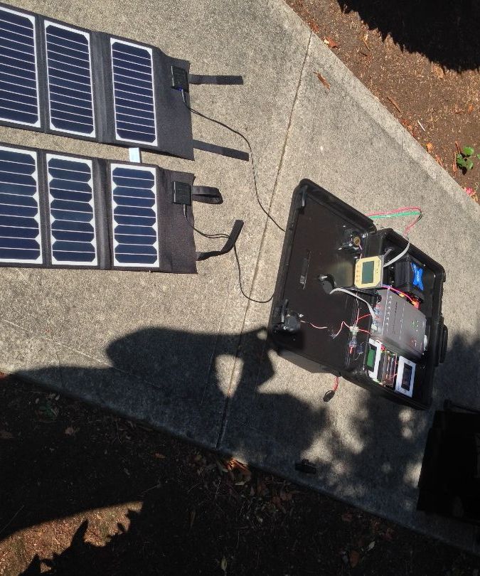 Portable Solar Power Station : 7 Steps (with Pictures) - Instructables