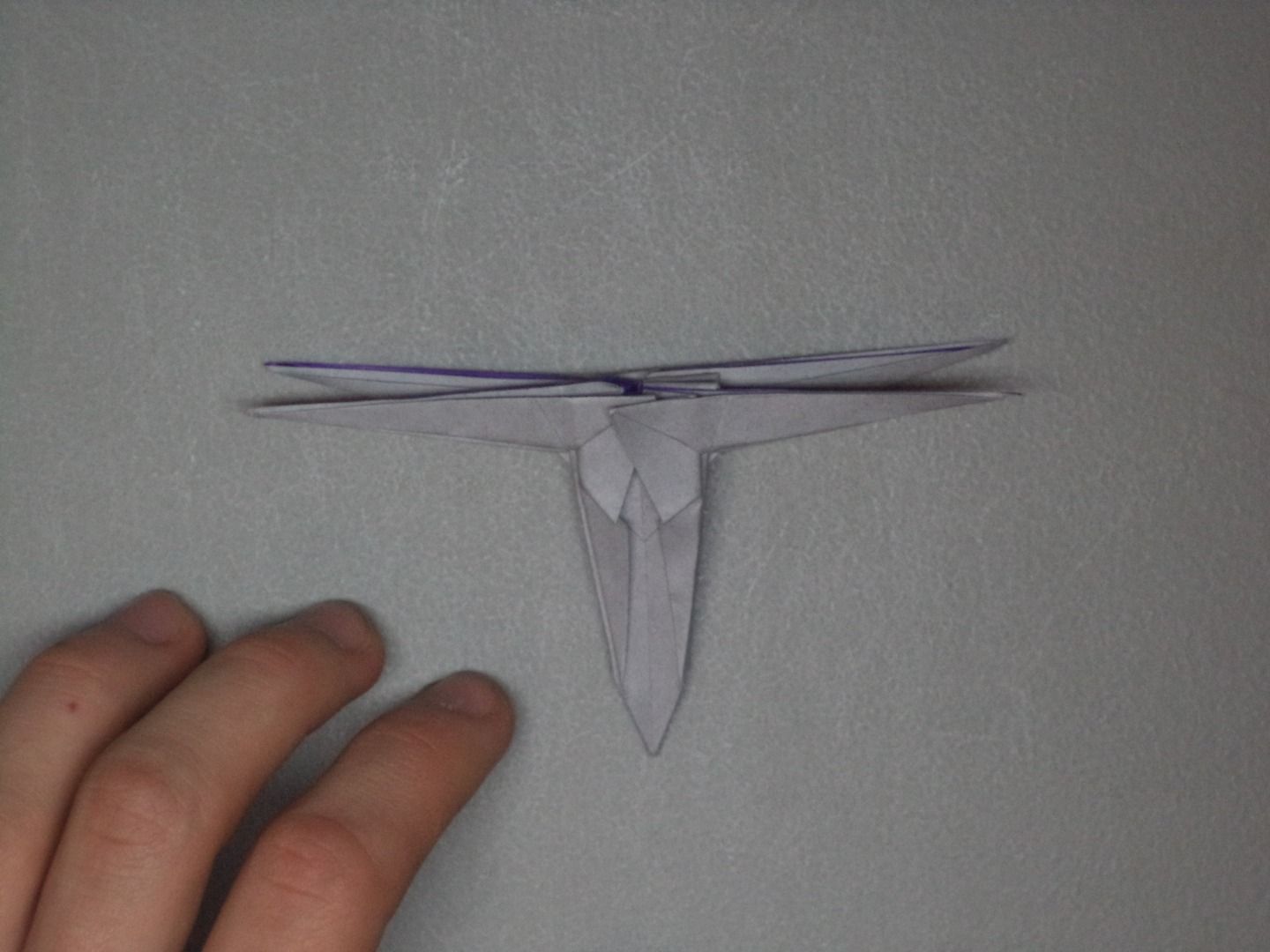 How to Fold an Origami Star Wars X-wing Starfighter : 13 Steps (with ...