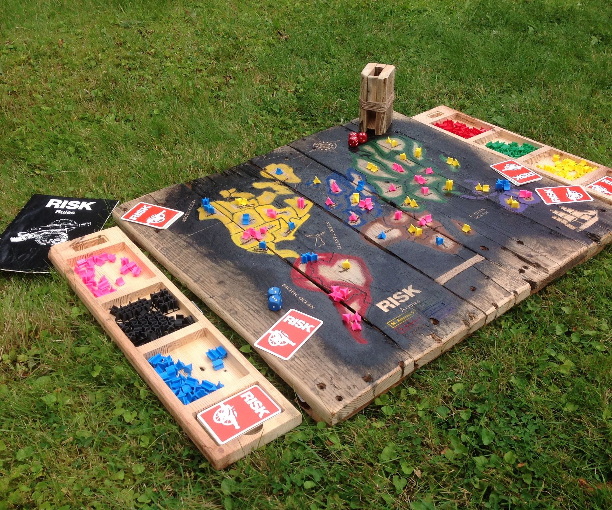 RISK Board Game Build From Reclaimed Pallets : 7 Steps (with Pictures ...