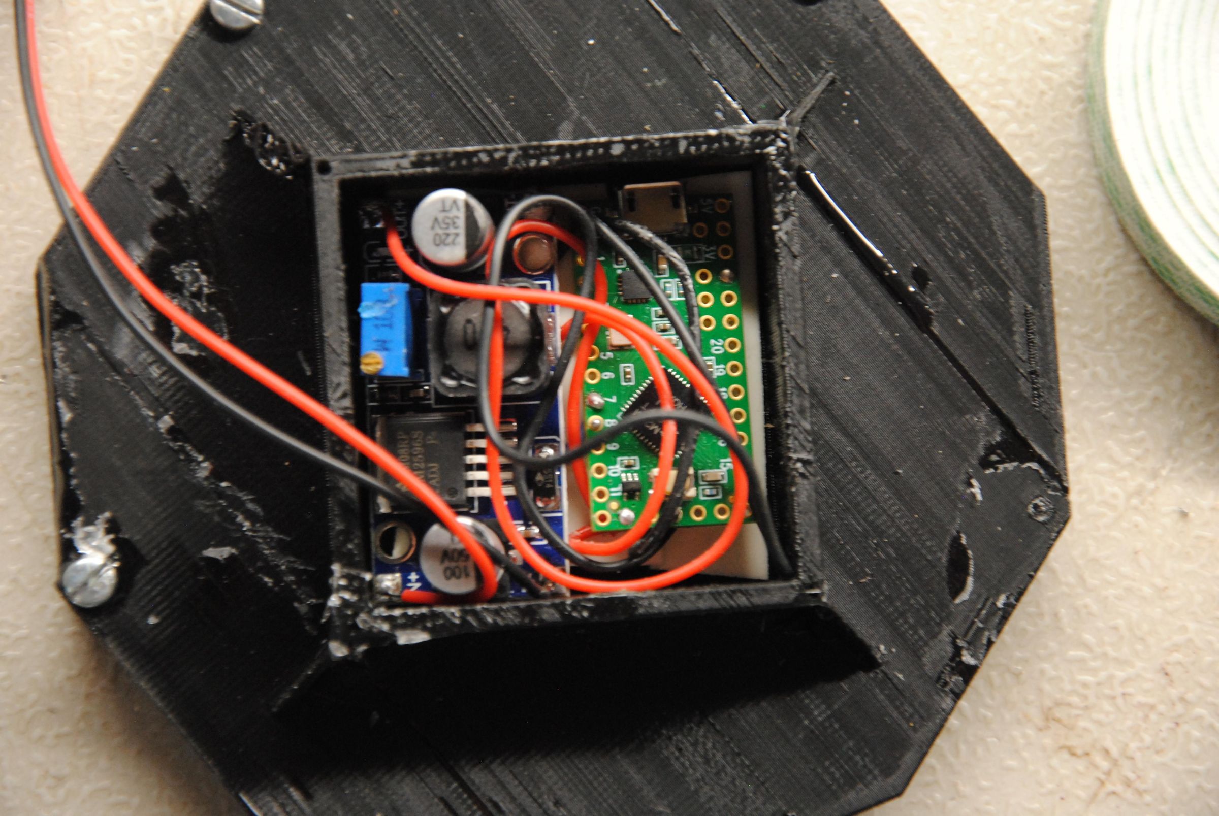 SpinLite - Teensy Powered RGB Spinning Turn Signal Prototype : 5 Steps ...