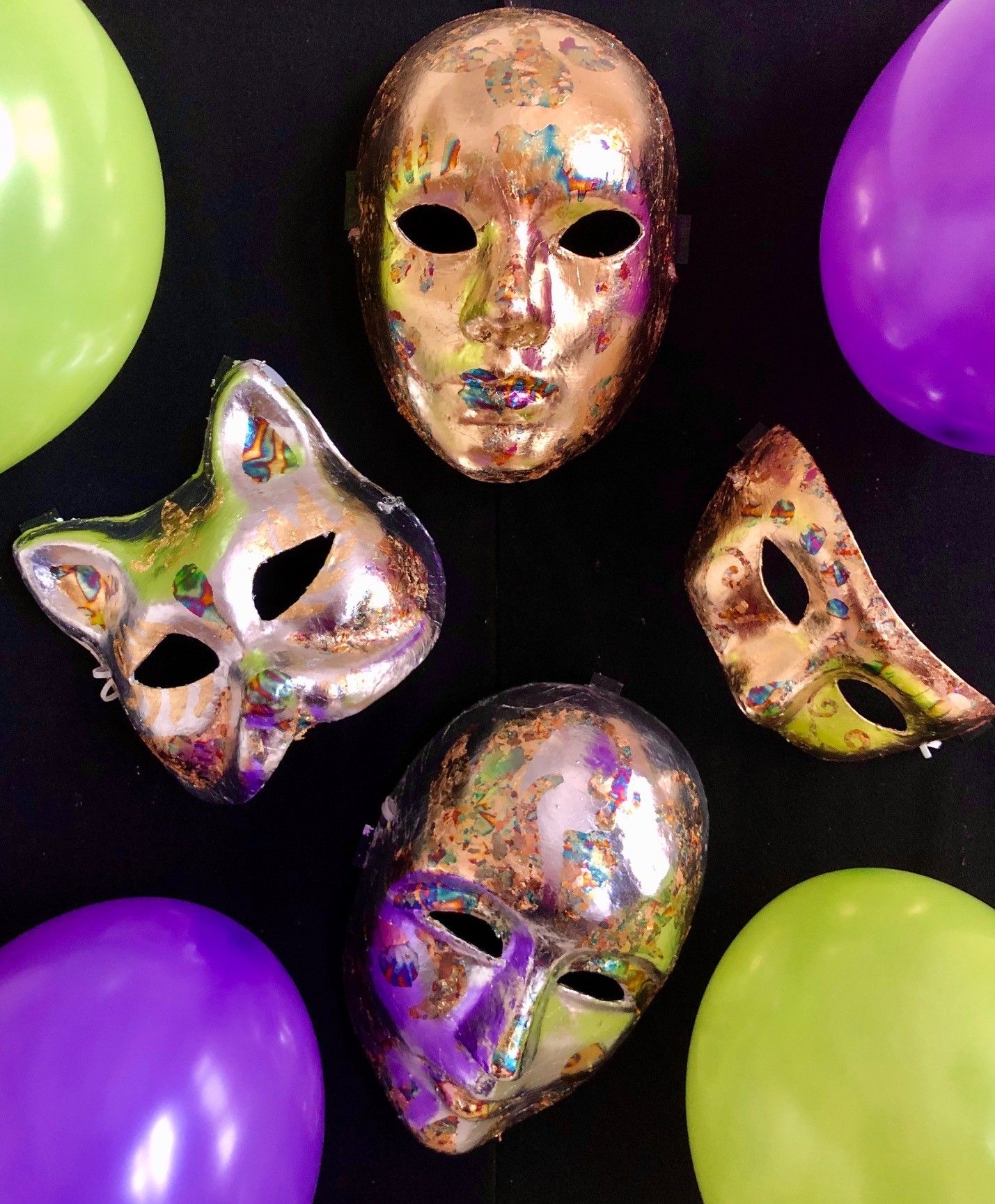 Mardi Gras Gilded Masks : 8 Steps (with Pictures) - Instructables