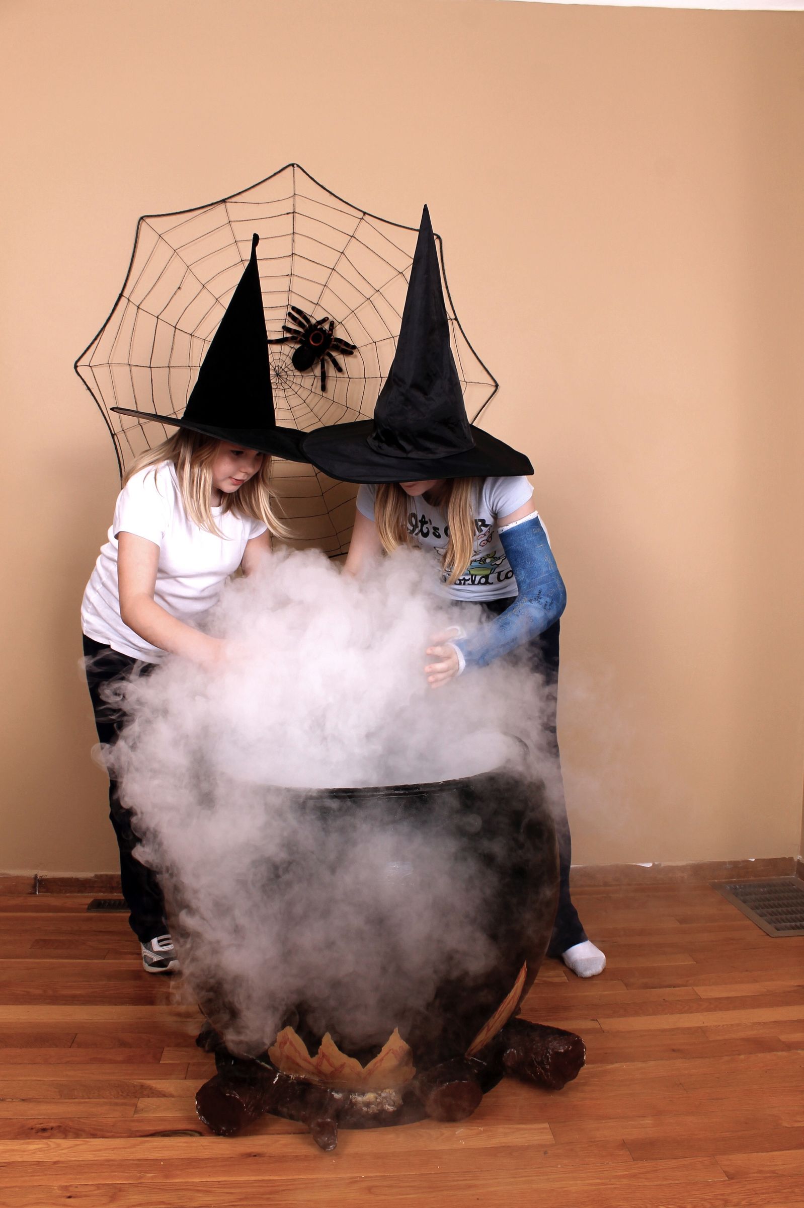Full Size Haunted Cauldron With Fog : 9 Steps (with Pictures ...