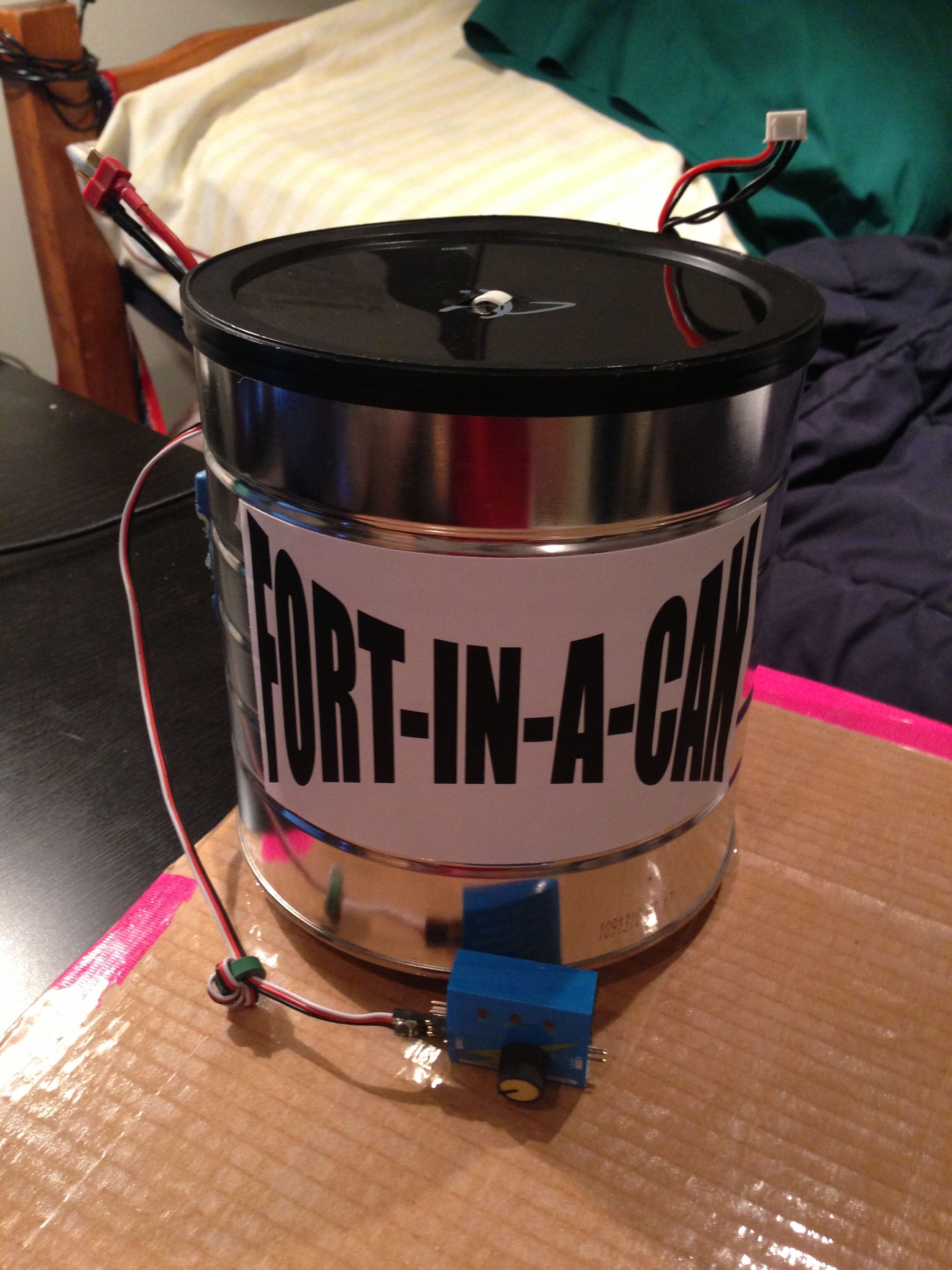 Portable Fort-in-a-Can : 6 Steps (with Pictures) - Instructables