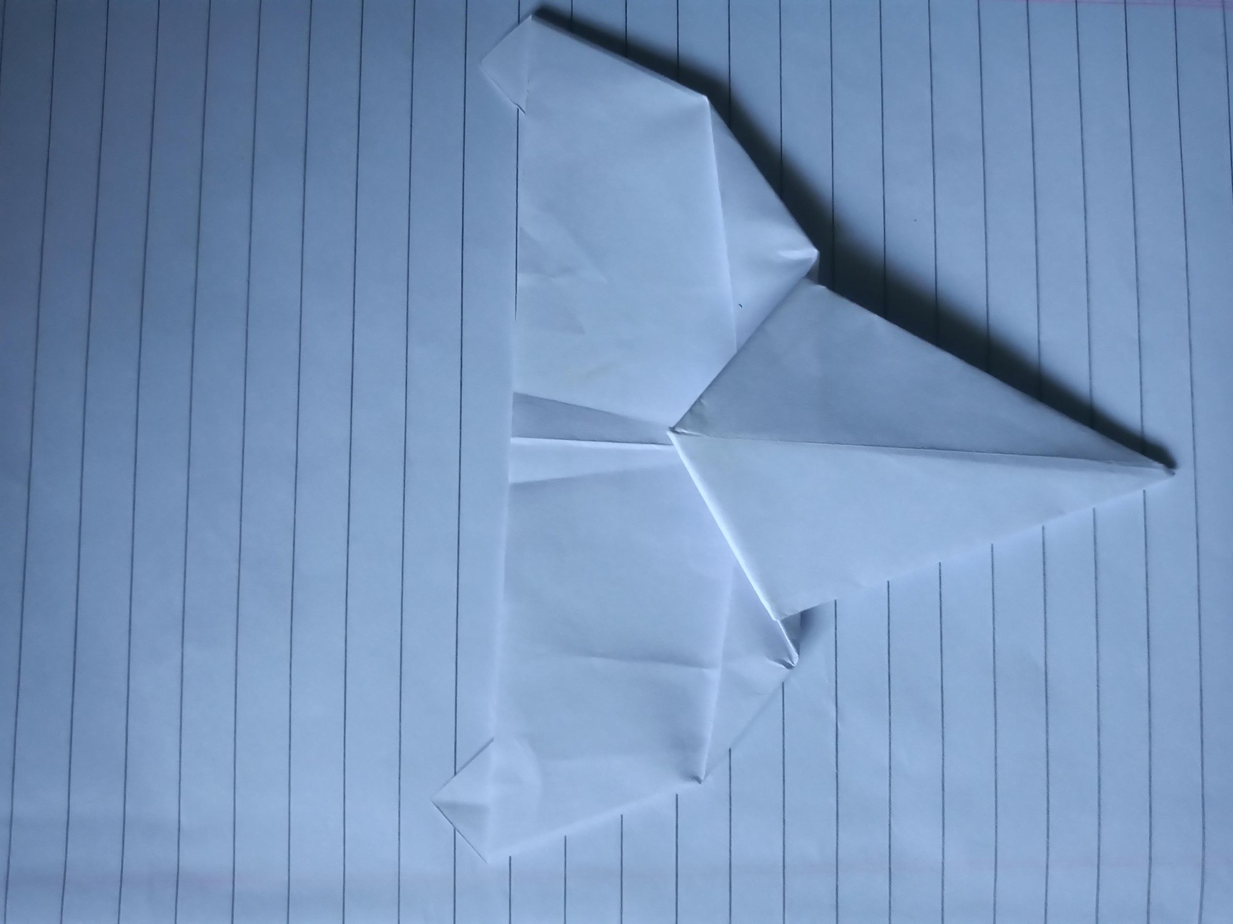 Origami Fighter Plane : 8 Steps - Instructables
