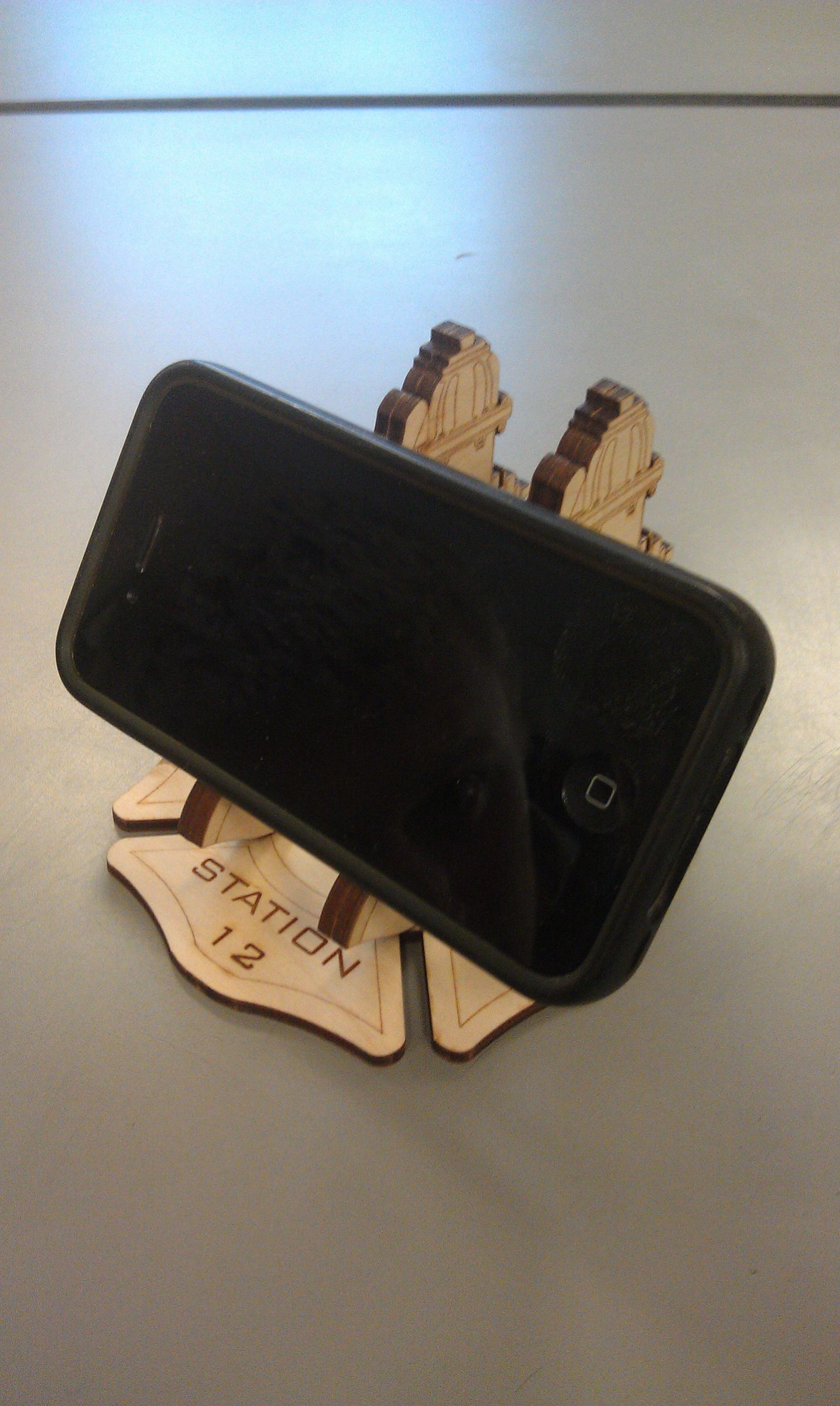 Laser Cut Firemans Phone Stand : 4 Steps (with Pictures) - Instructables