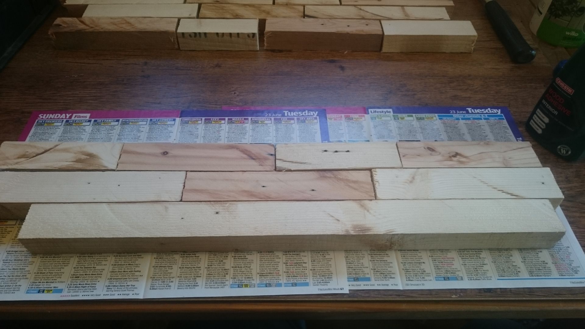 Pallet Butchers Block Style Worktop : 6 Steps (with Pictures ...