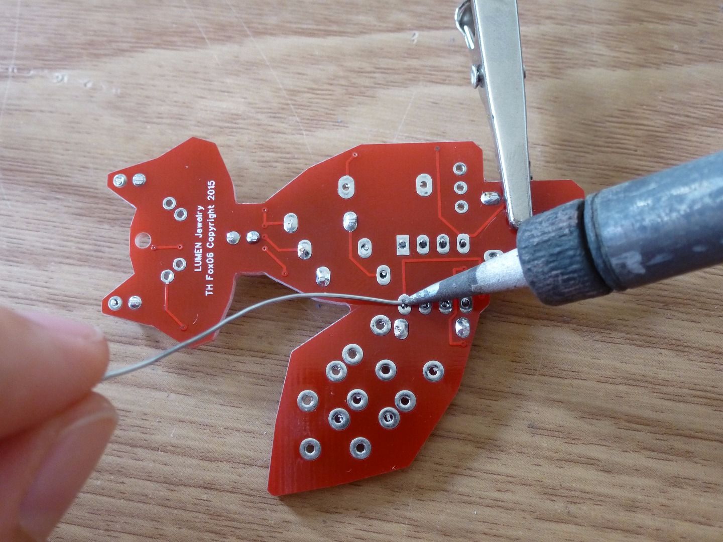 LED Fox Pendant, Solar Powered Kit : 10 Steps (with Pictures ...