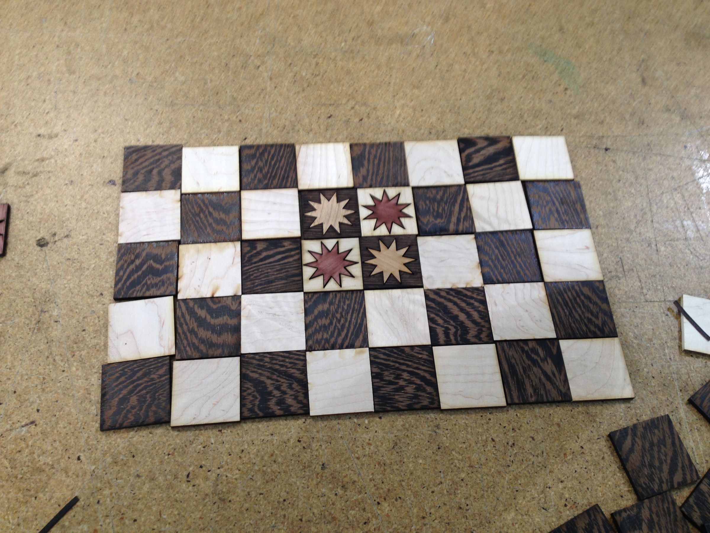 Laser-cut Personalized Chess Board - Instructables