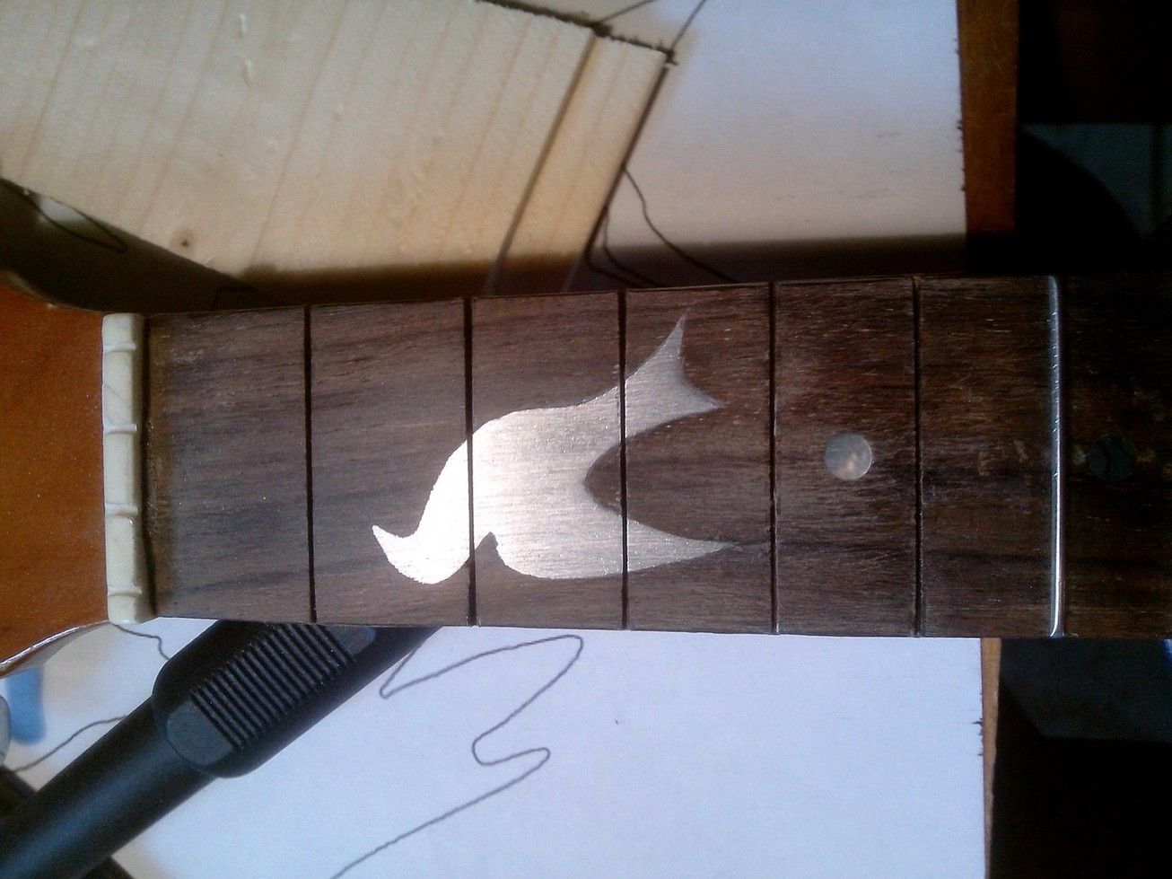 Ukulele Inlays Aluminium DIY : 5 Steps (with Pictures) - Instructables