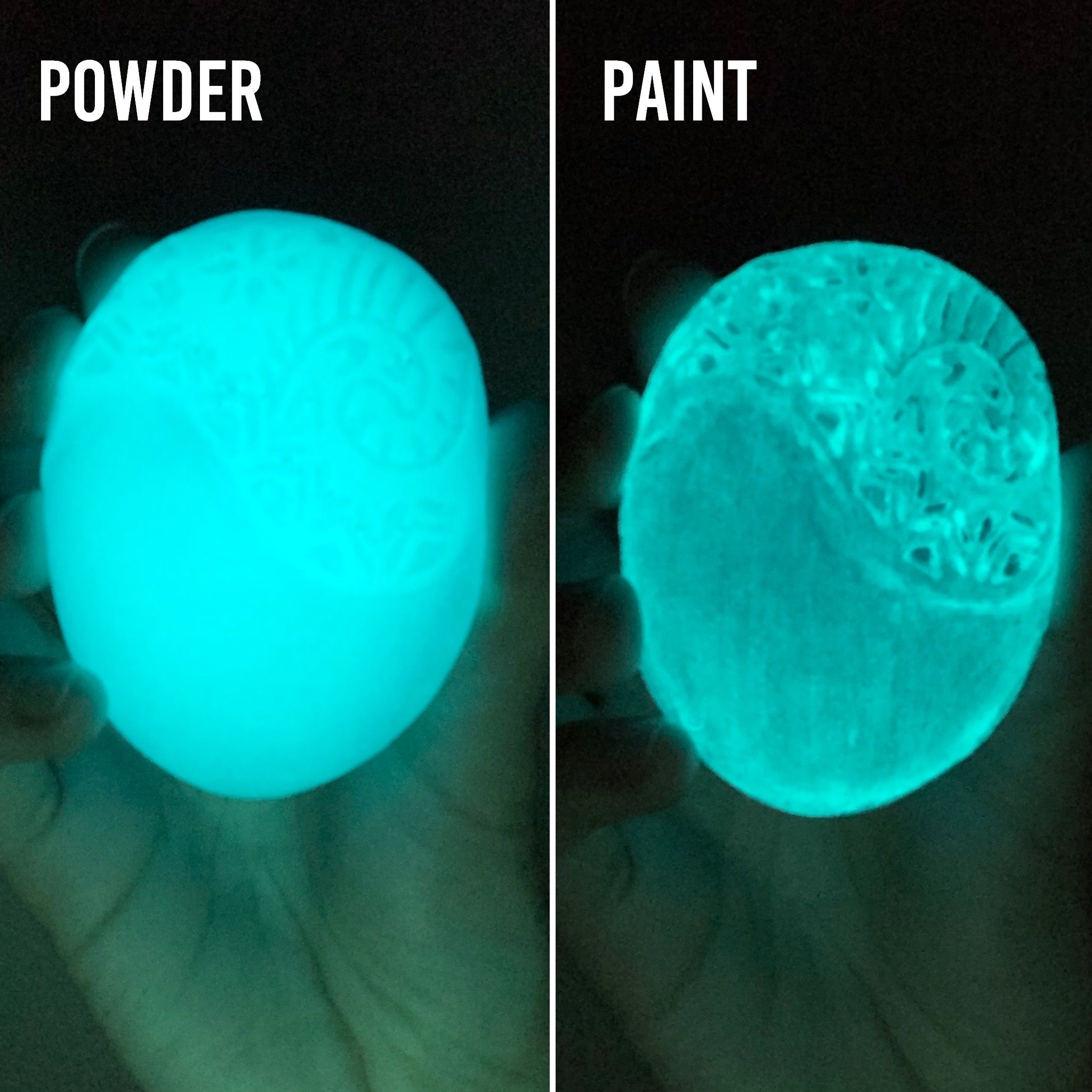 Glow Paint Vs. Glow Powder for Resin Cast Props : 6 Steps - Instructables