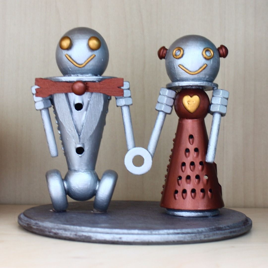 Robot Cake Topper : 6 Steps (with Pictures) - Instructables