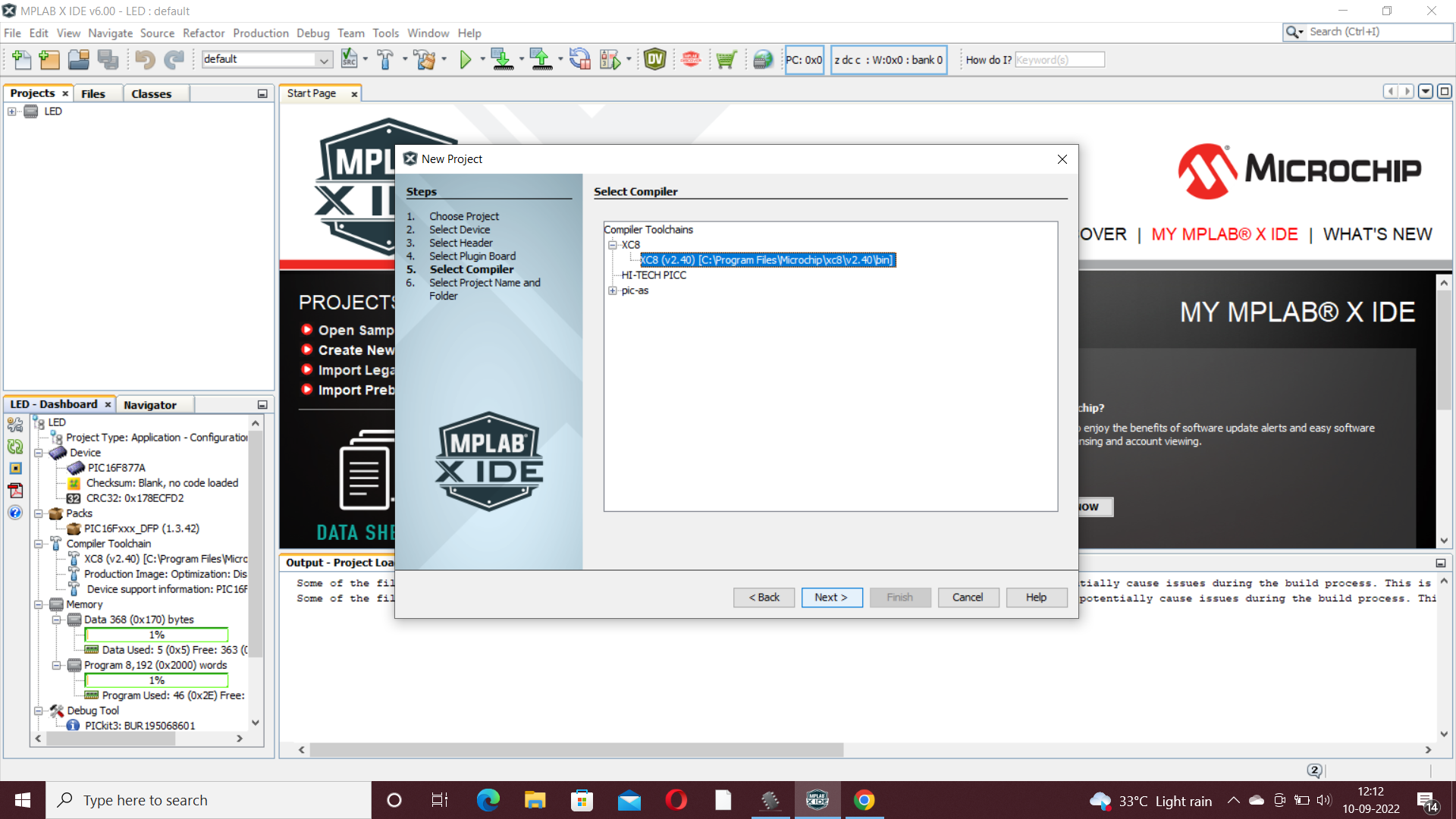 PIC16F877A LED Interfacing : 4 Steps (with Pictures) - Instructables