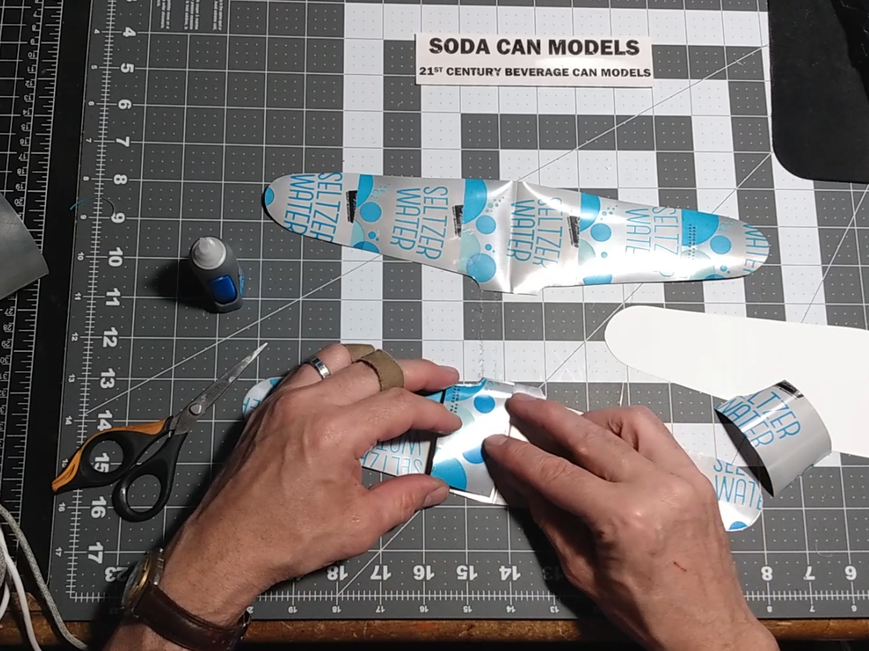 How to Make a DIY Homemade Soda Can Airplane With Recycled Aluminum ...