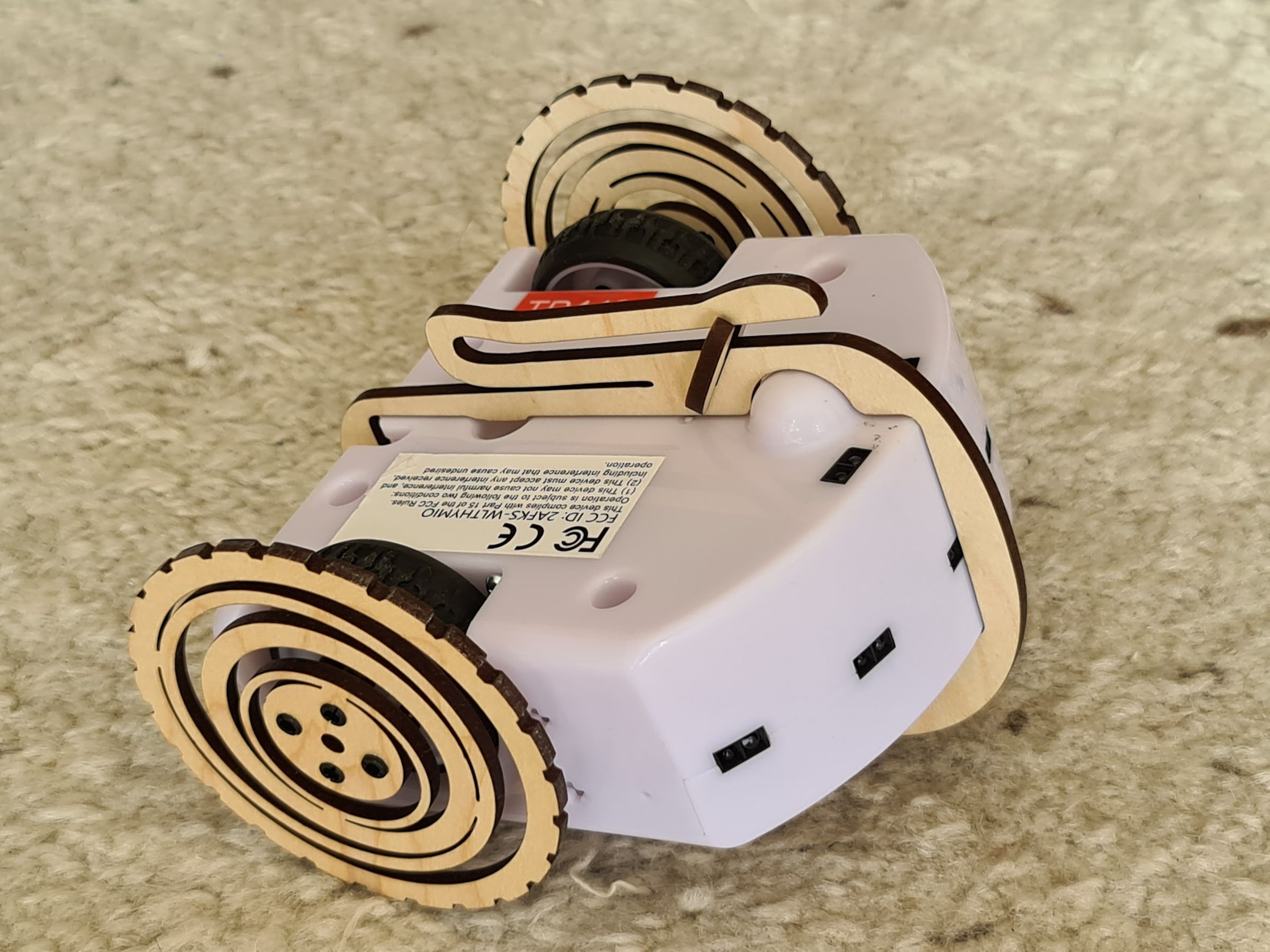 Wood Flexible Wheel for the Thymio Robot : 6 Steps - Instructables