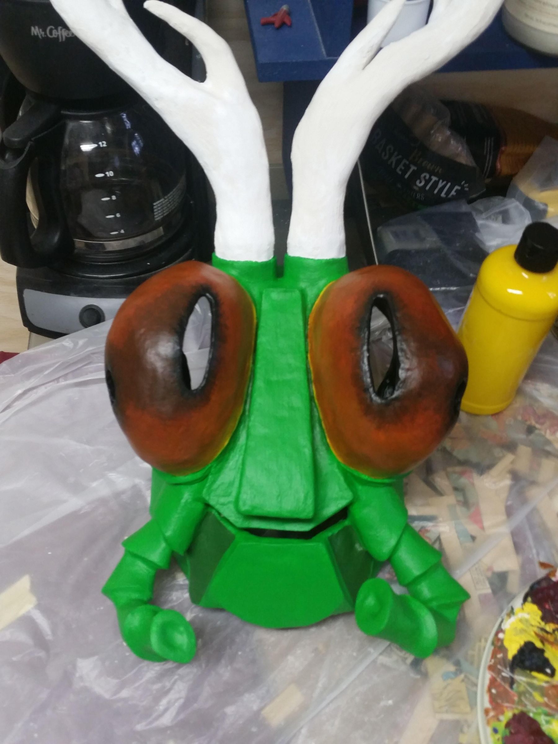 Buck Grasshopper Mask : 9 Steps (with Pictures) - Instructables