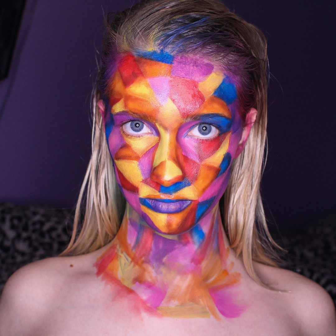 How To: Picasso Cubism Makeup : 8 Steps - Instructables