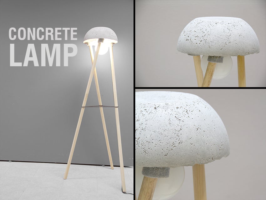 Concrete Lamp - DIY : 15 Steps (with Pictures) - Instructables