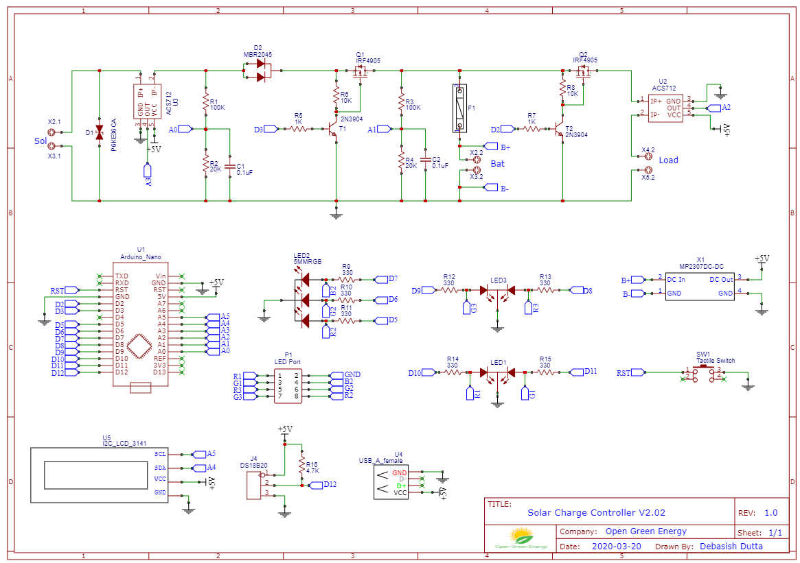 ARDUINO PWM SOLAR CHARGE CONTROLLER ( V 2.02) : 25 Steps (with Pictures ...