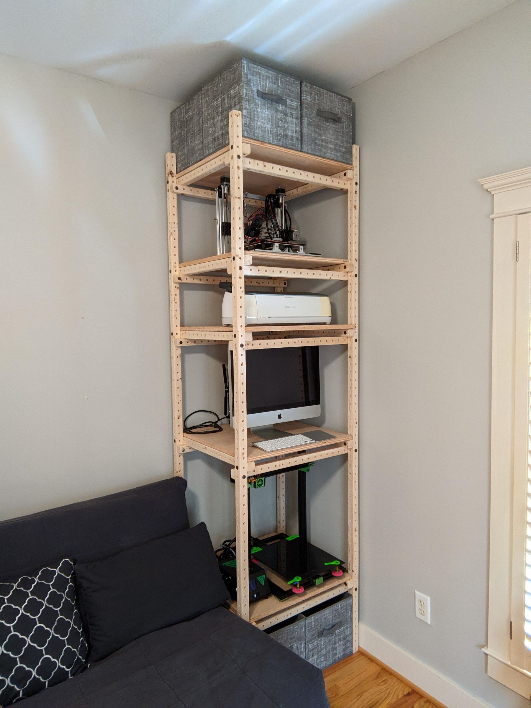 Fabrication Station Tower From Gridbeam : 6 Steps (with Pictures) - Instructables