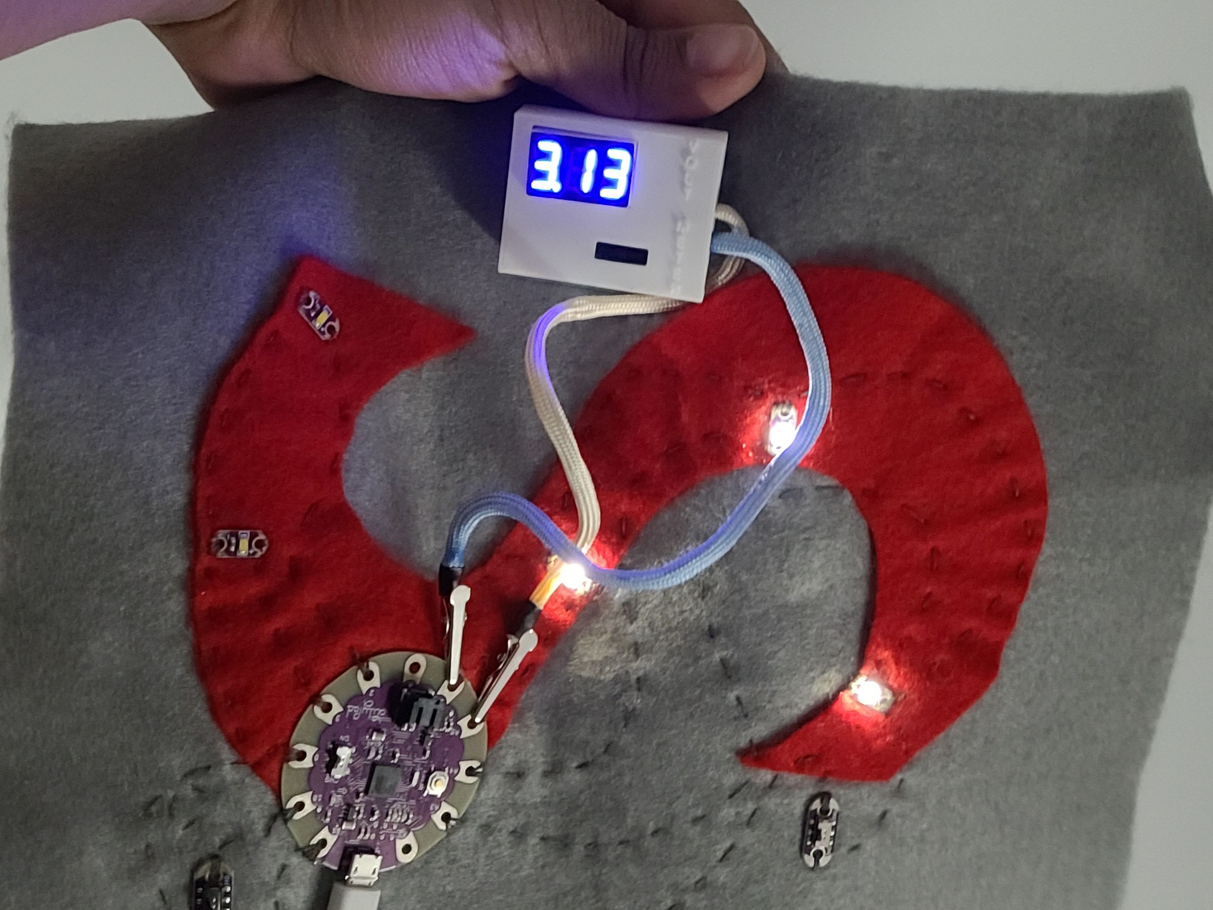 Wearable Mini Voltage Meter - Debugging Tool : 6 Steps (with Pictures ...