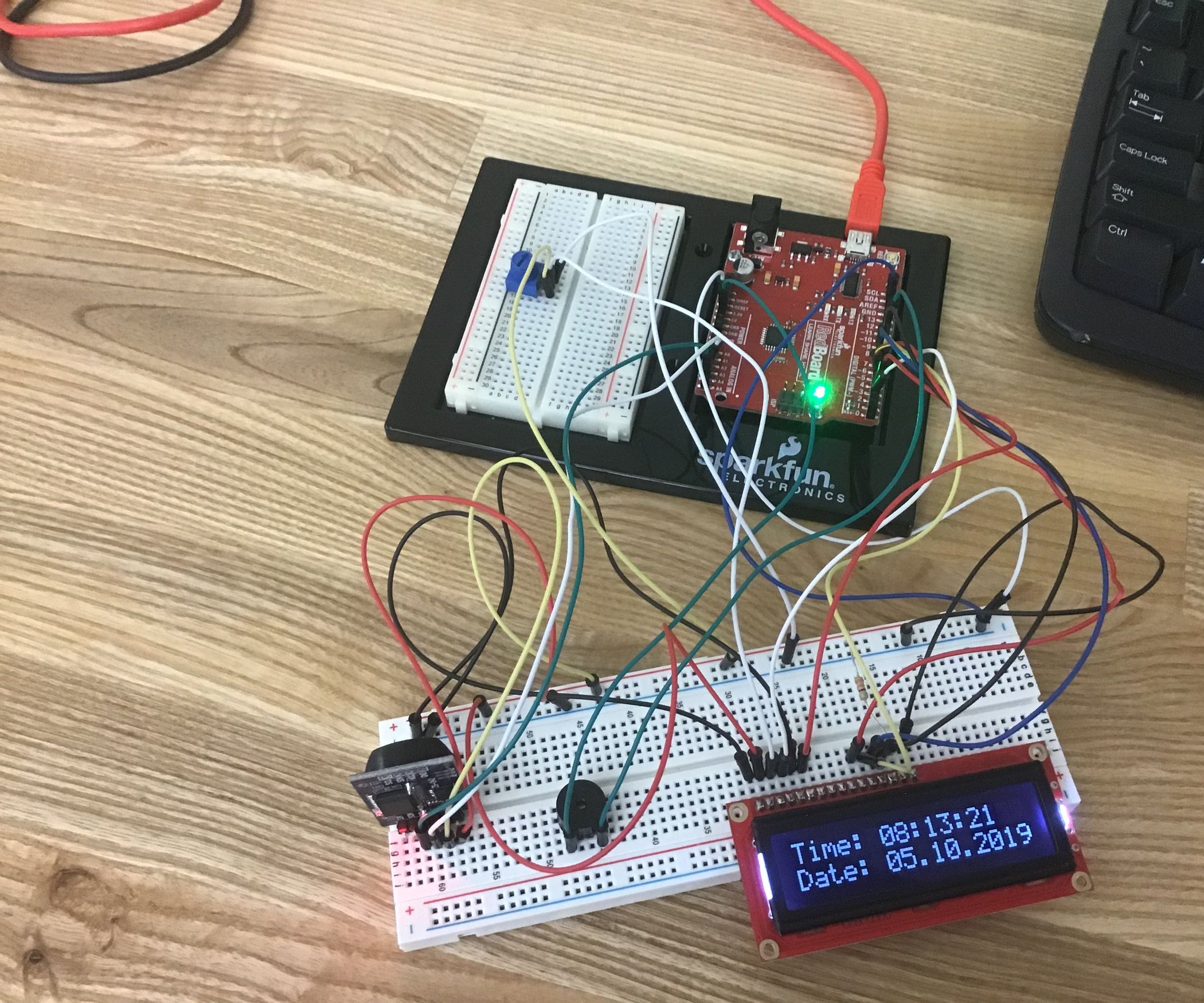 Arduino Based Alarm Clock Circuit Diagram Circuito Arduino A Arduino Based Alarm Clock Circuit Diagram Circuito Arduino A