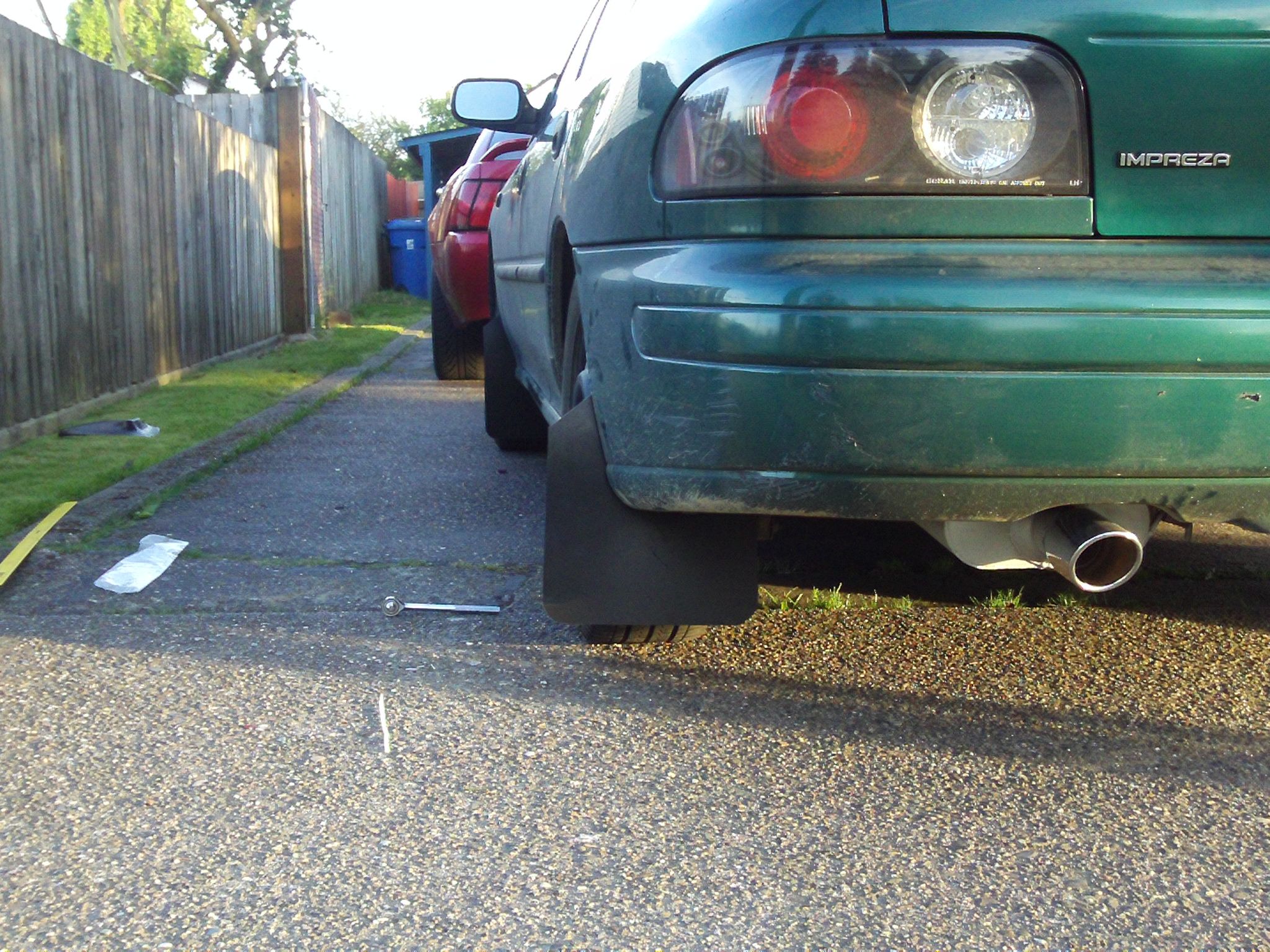 Rally Style Polyurethane Mud Flaps for $20 : 5 Steps (with Pictures ...