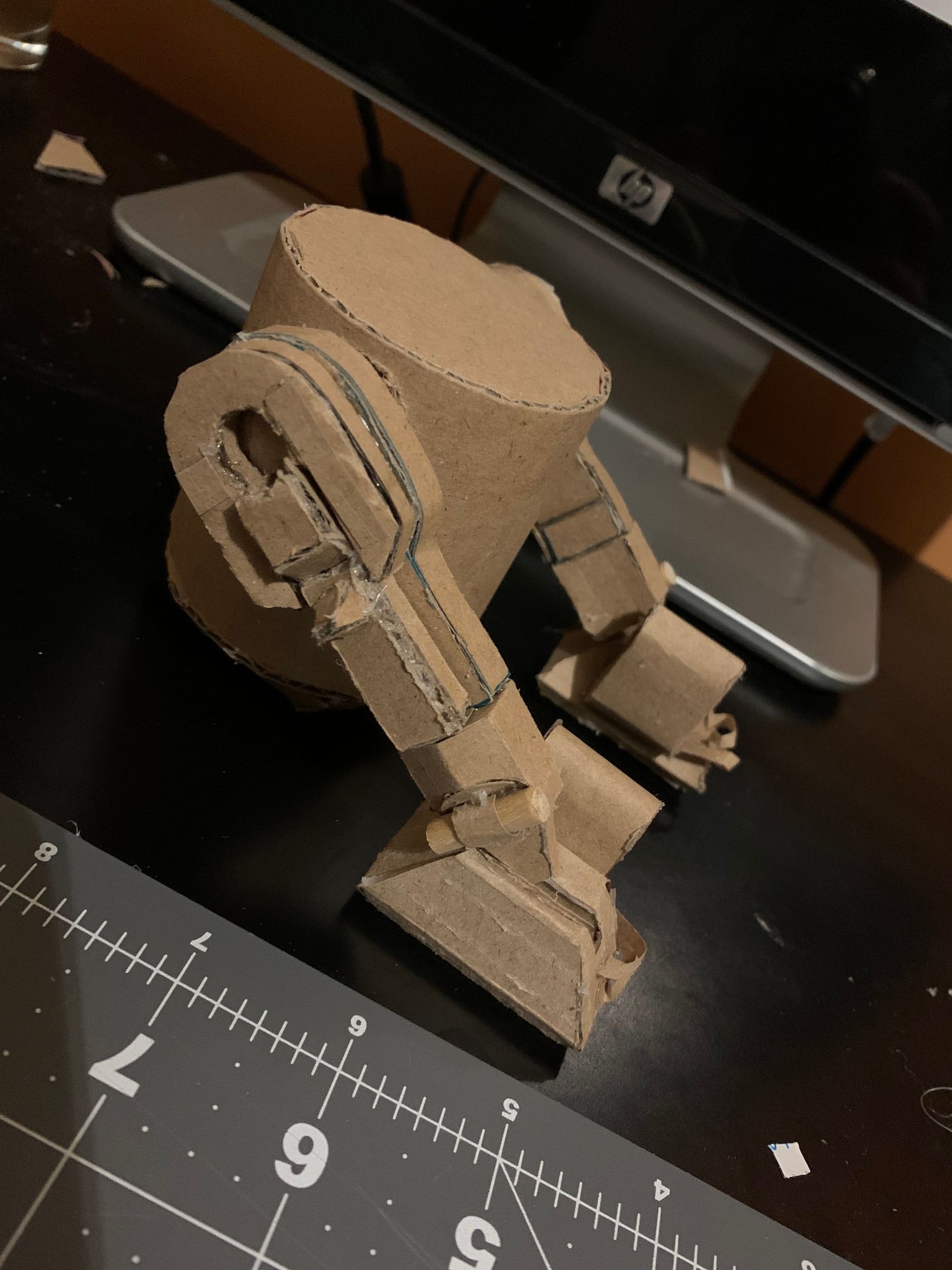 Cardboard R2-D2 Model : 5 Steps (with Pictures) - Instructables