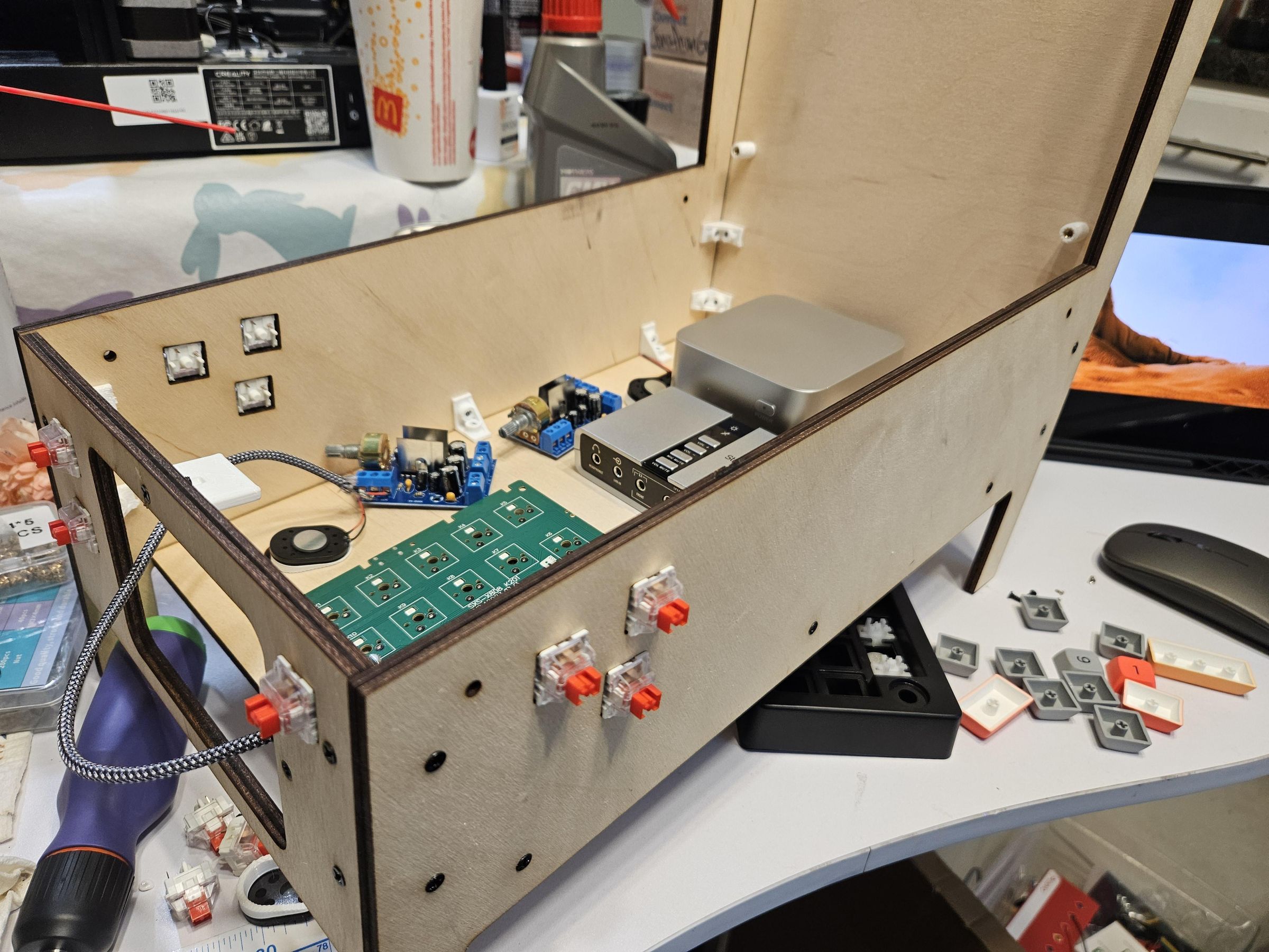 Small Virtual Pinball Machine With Surround Sound! : 18 Steps (with ...