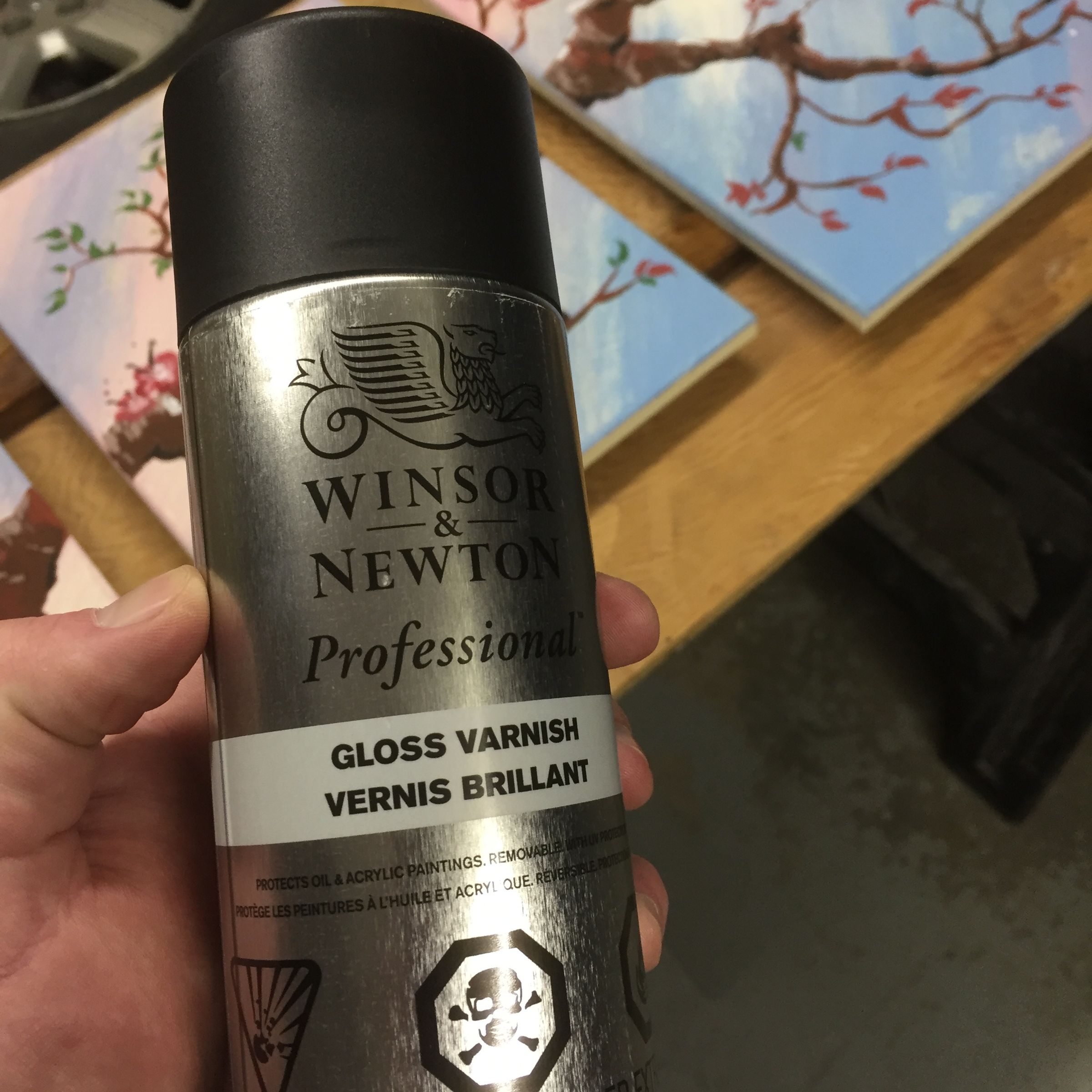 4 Piece Painting - a Walk Through the Seasons : 4 Steps (with Pictures ...