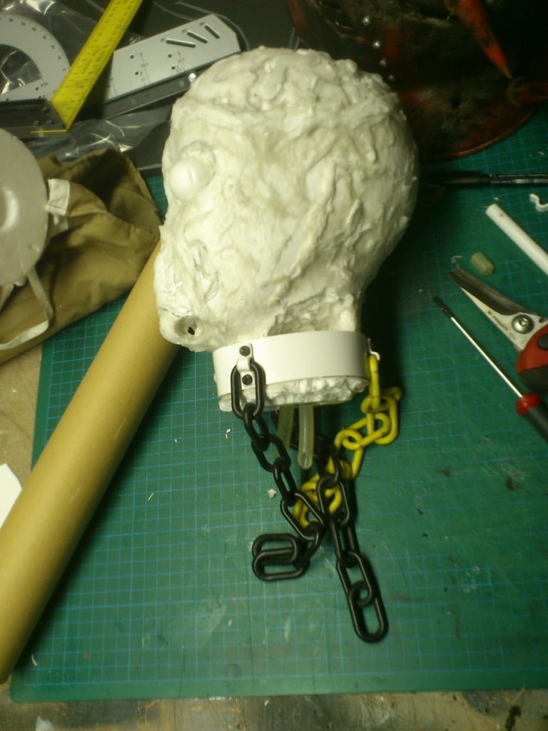 Make A Zombie Head 5 Steps Instructables make-a-zombie-head-5-steps-instructables