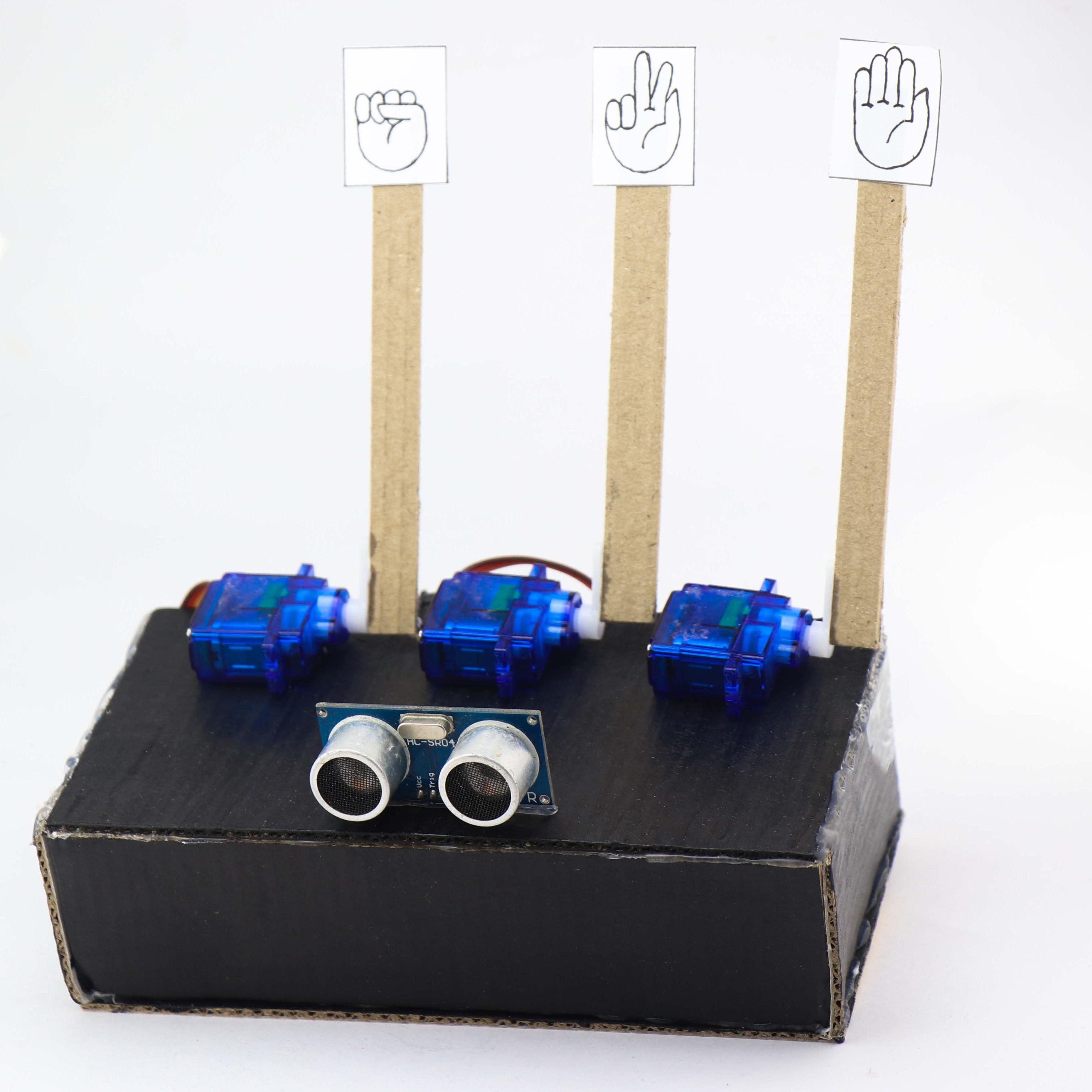 Rock Paper Scissors Using Tinkercad Circuits and Arduino : 12 Steps ...