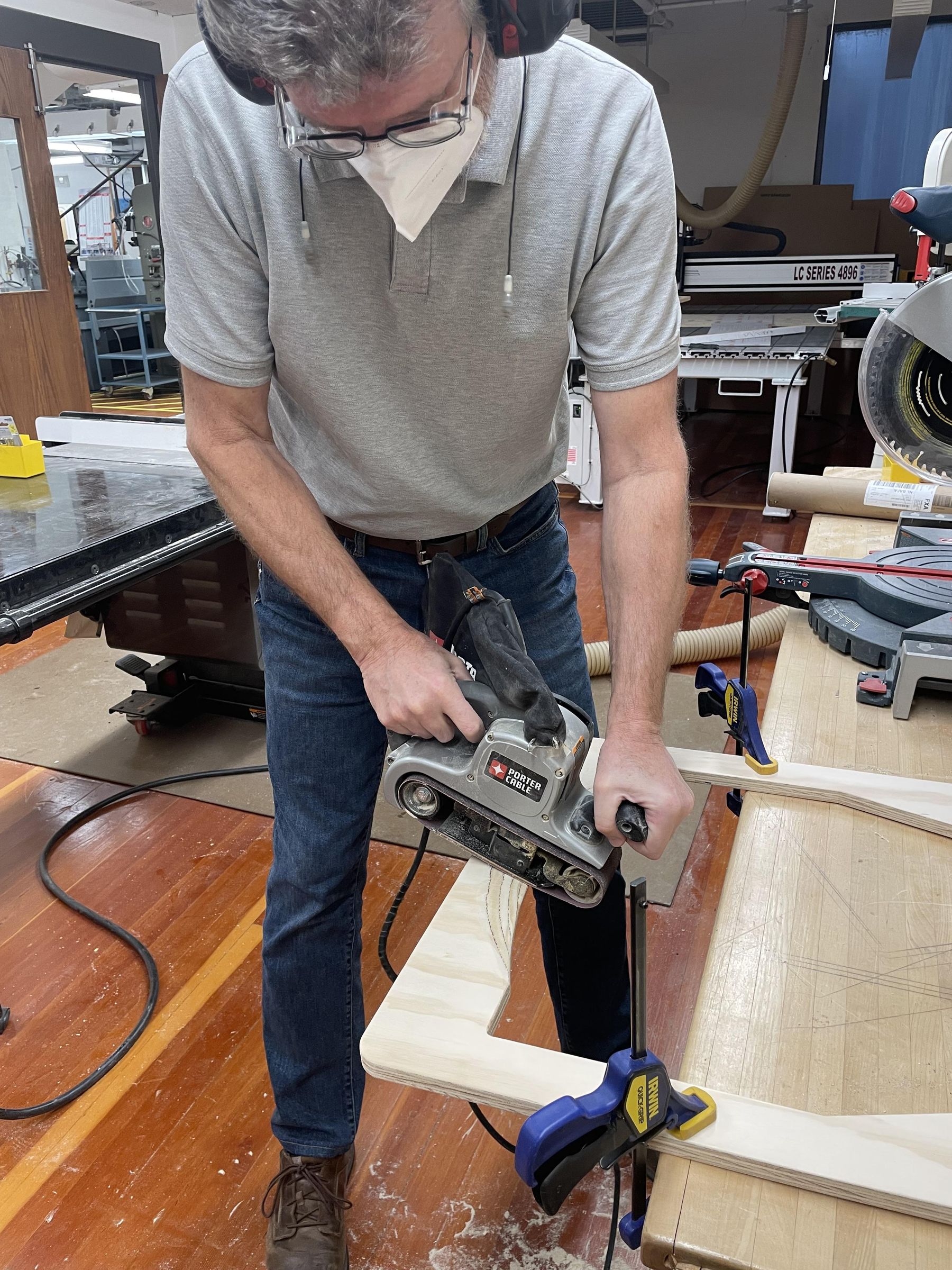 Folding Chair for Hand Tools or CNC Router : 10 Steps (with Pictures ...