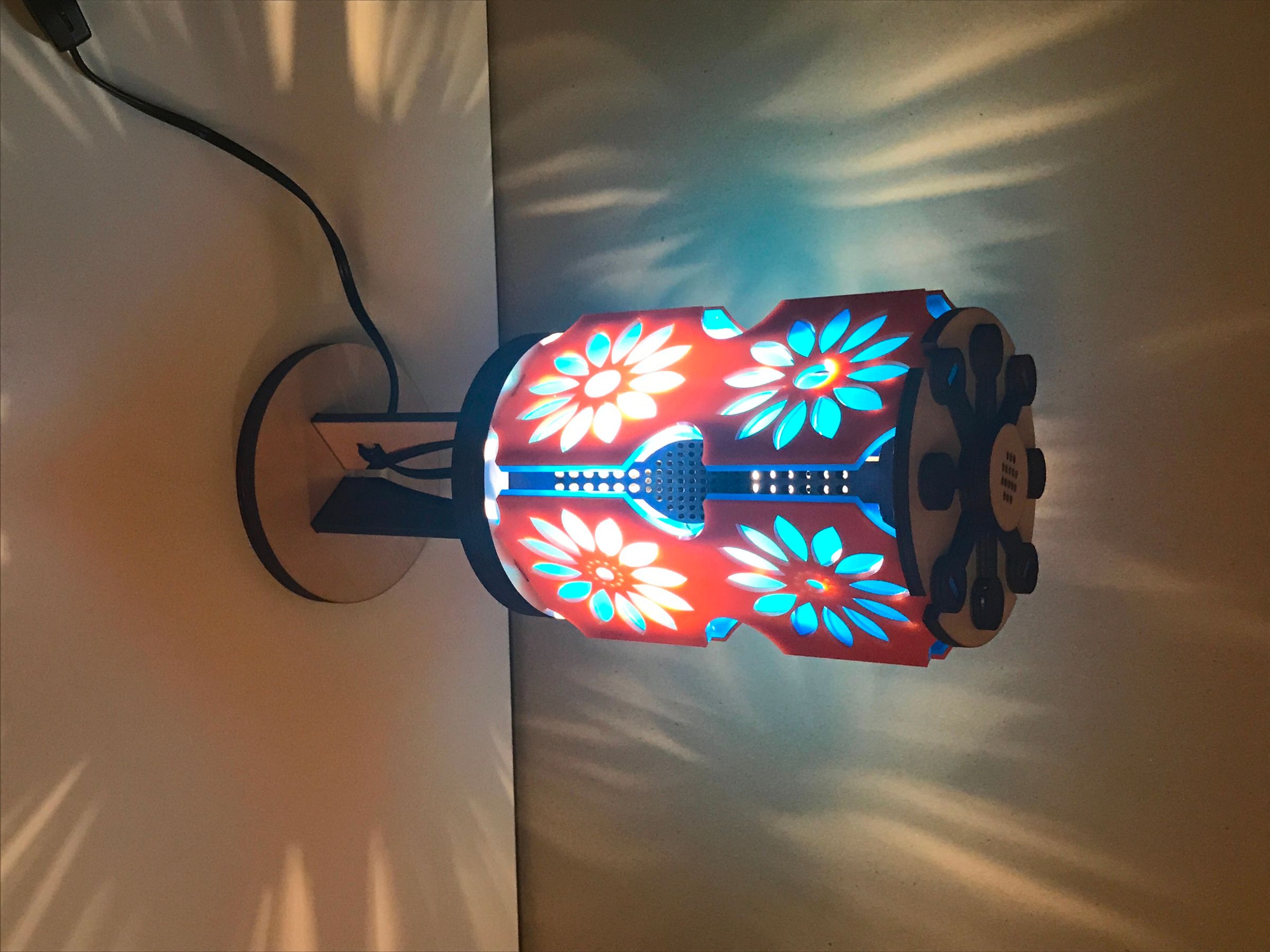Laser Cut Lamp: Color With Shadows : 8 Steps (with Pictures ...