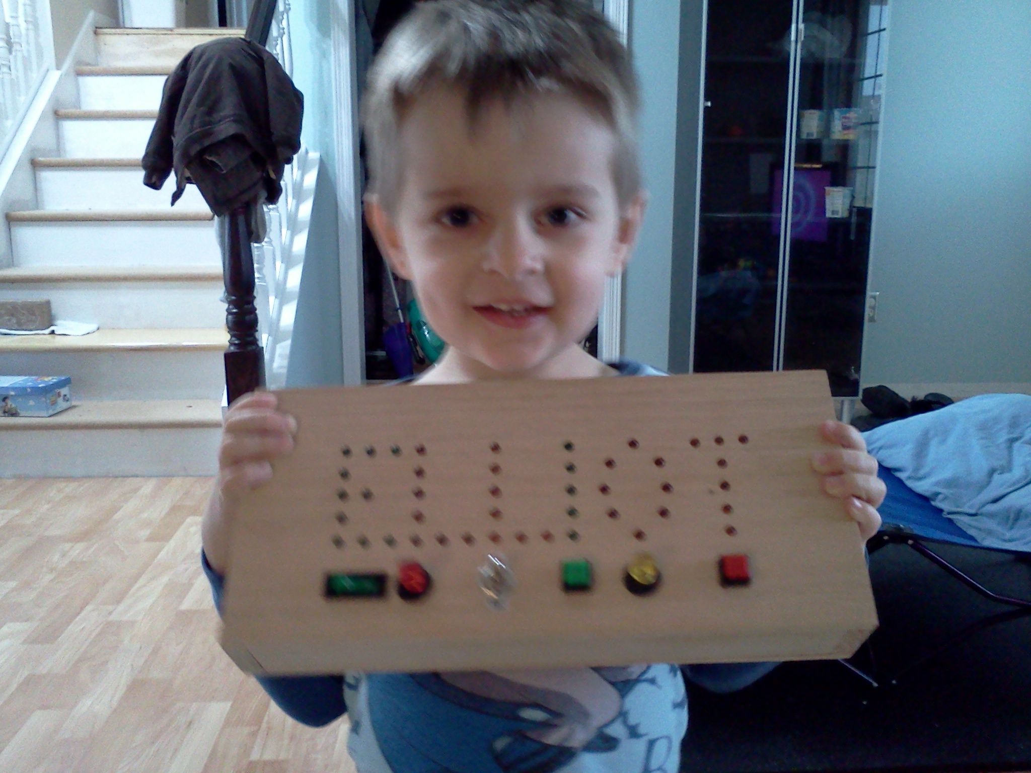 LED "Name" Switch Toy for Toddler : 5 Steps (with Pictures) - Instructables