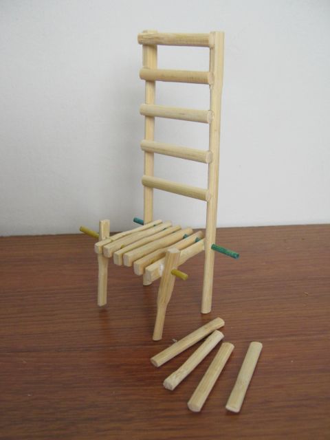 Chopstick S Little Chair : 4 Steps - Instructables